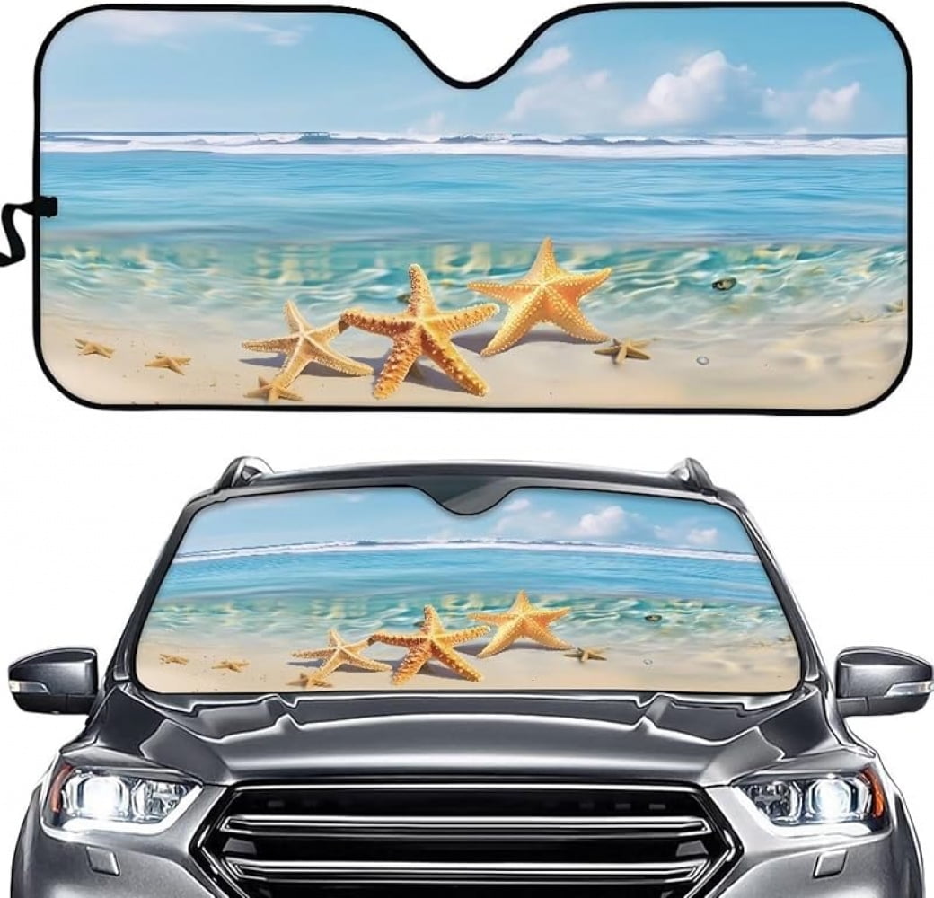 Sunflower Car Windshield Sun Shade Front Window Visor Sunshade ...