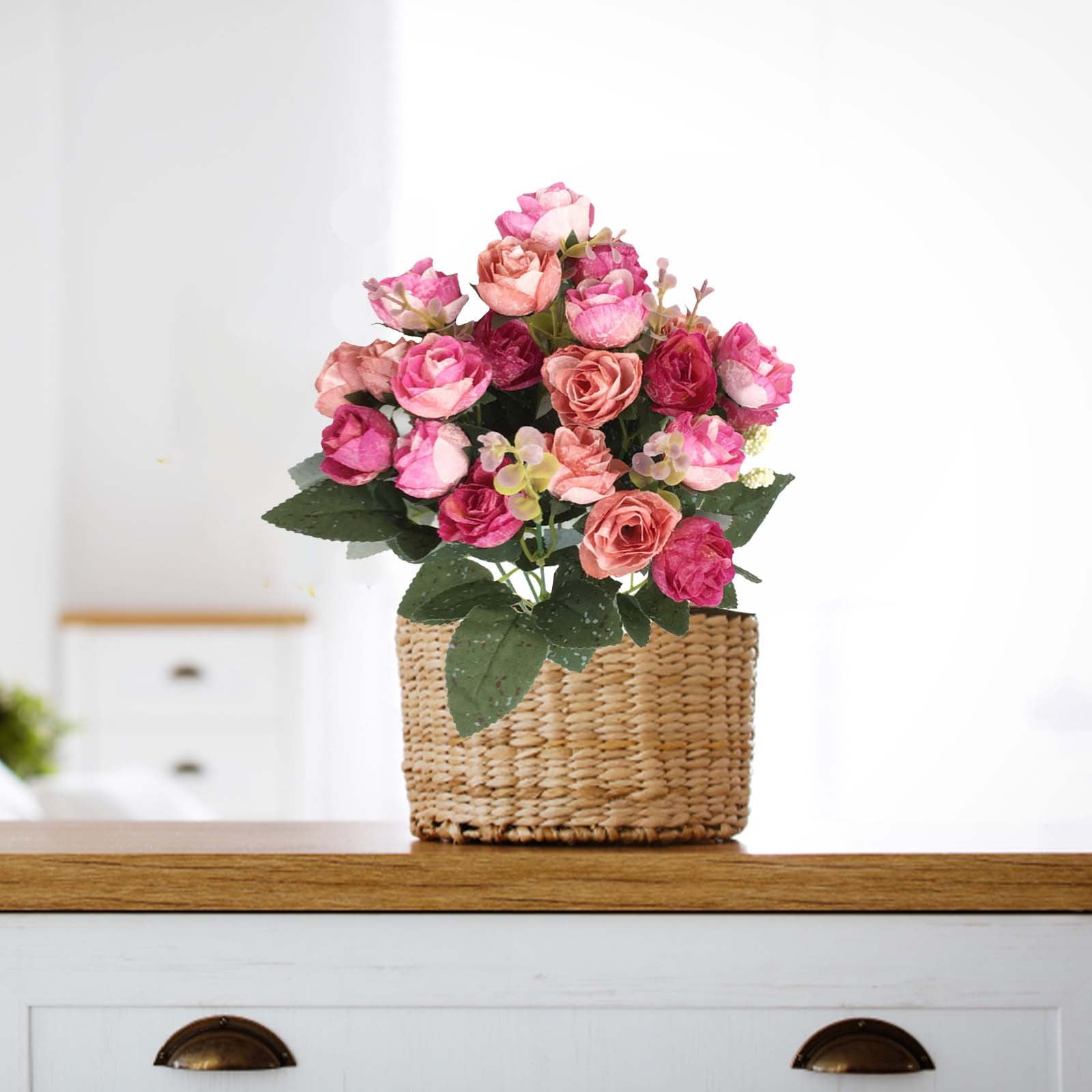 Sunflower Centerpieces For Tables, Artificial Ivy Outdoor, Real Looking ...