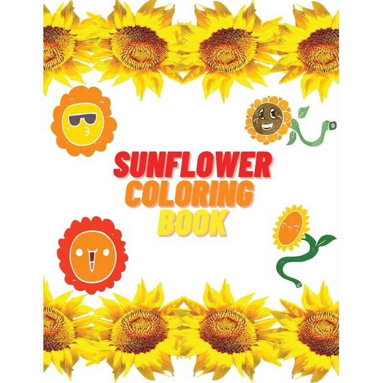 sunflowers coloring pages