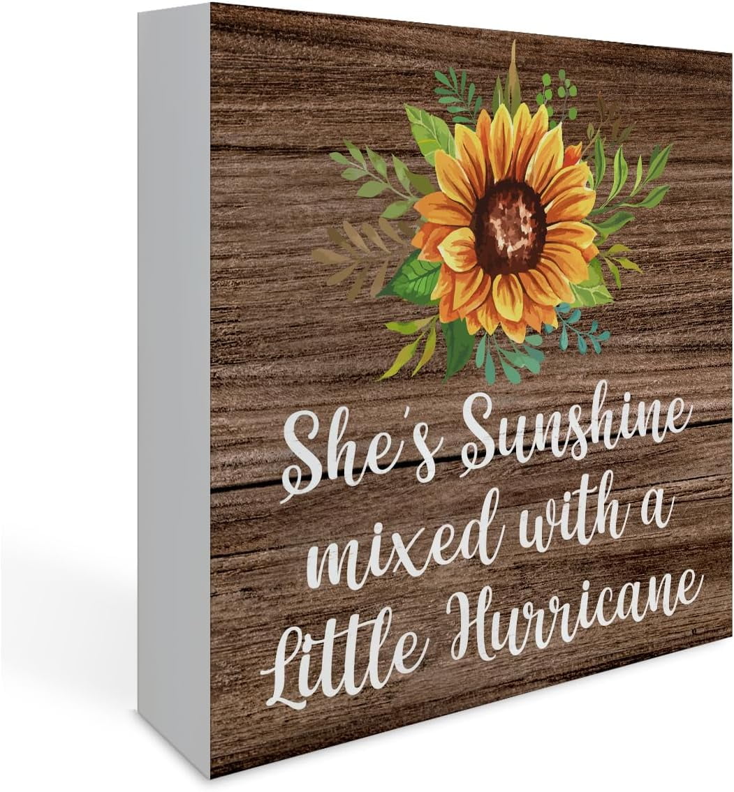 Sunflower Decor, Summer Sunflower Decorations for Home Office ...