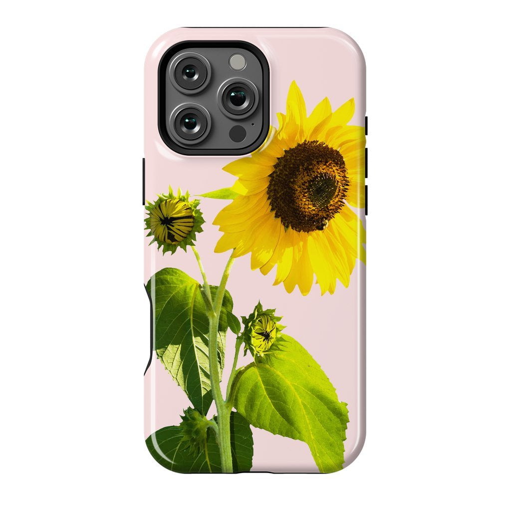 Sunflower Floral V2 Artwork For iPhone 11 to 17 Pro Max Compatible ...
