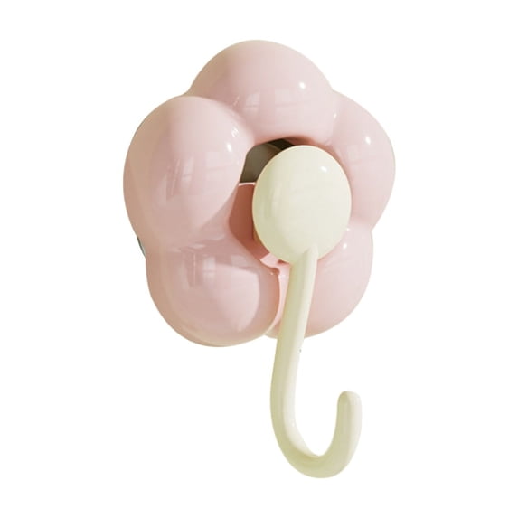 Sunflower Flower Washable Suction Cup Hooks - Reusable Wall Hangers for ...