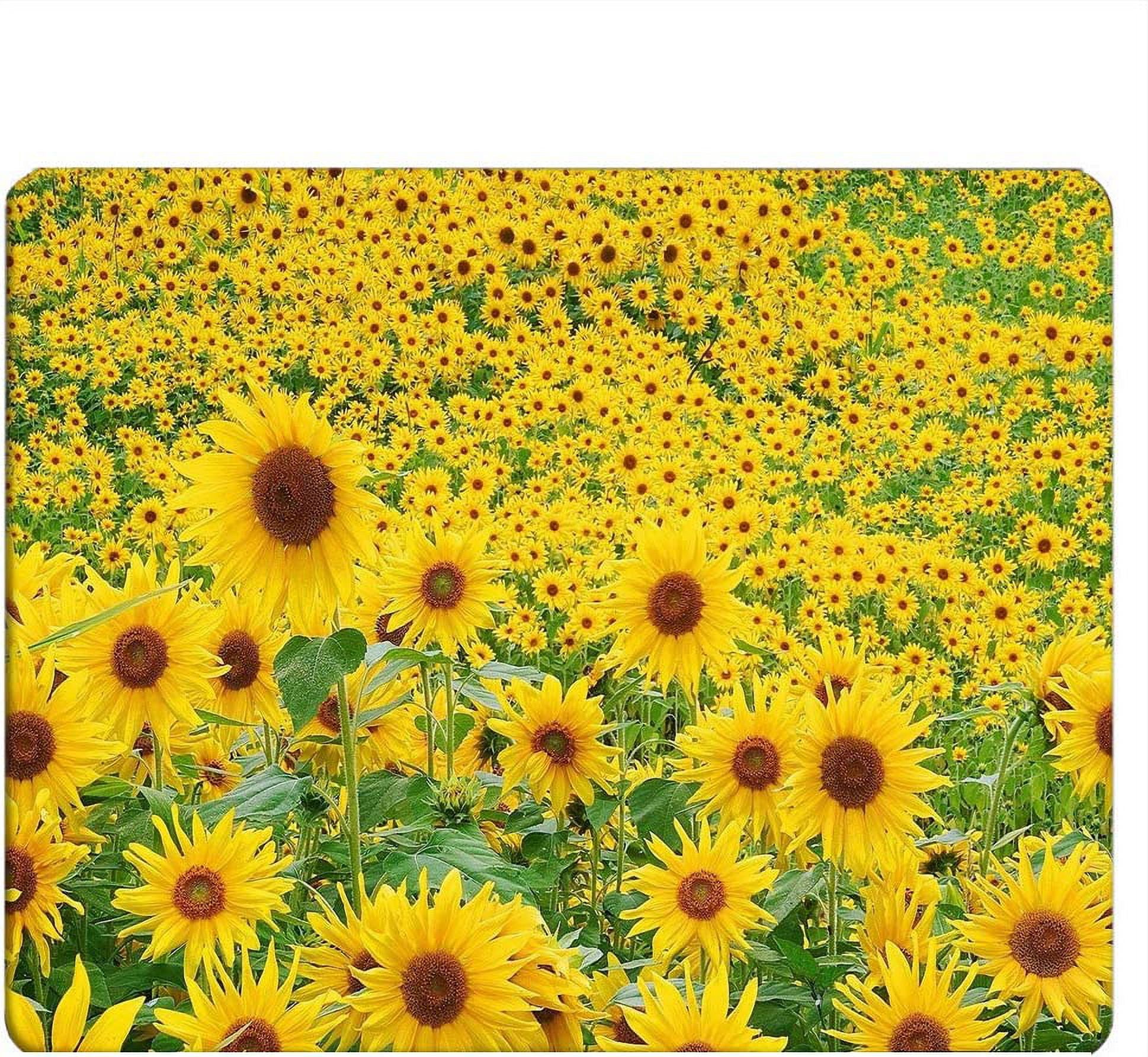 Sunflower Gaming Mousepad Amazing and Beautiful Sunflower Mouse Pad ...