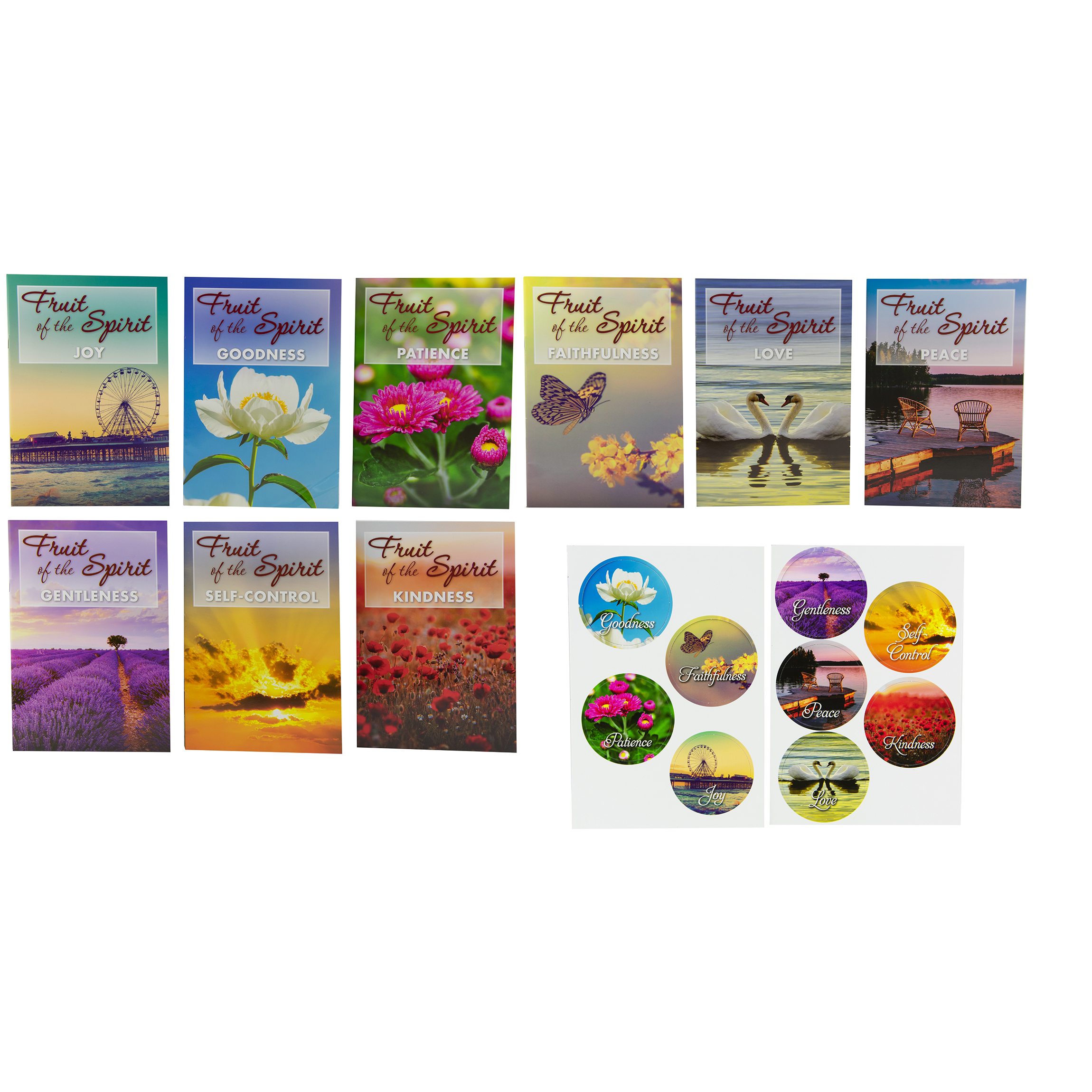 Sunflower Garden 18pc Fruits of the Spirit Robert Strand Book and ...