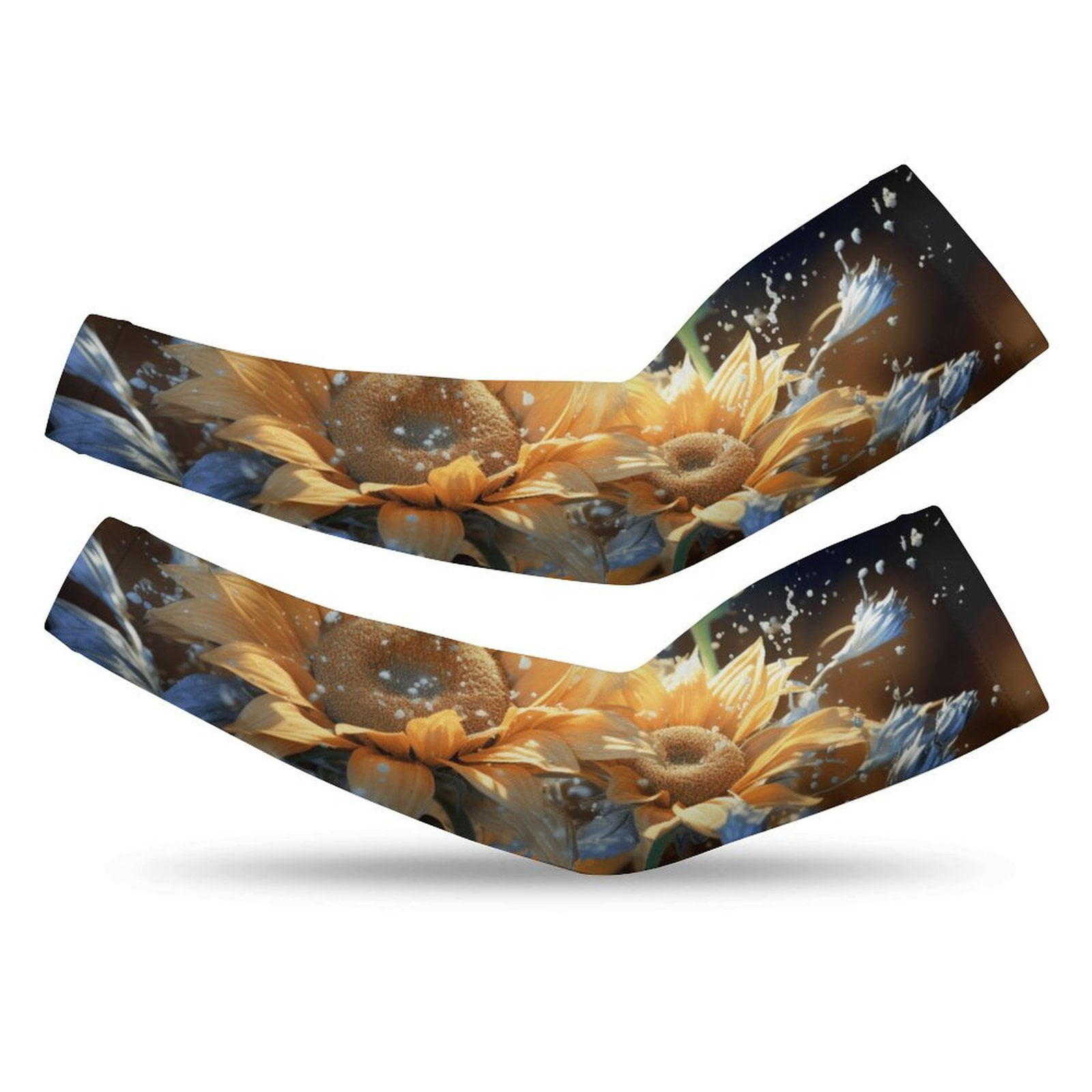 Sunflower Gardening Sleeves Farm Sun Protection Arm Cooling Sleeves ...