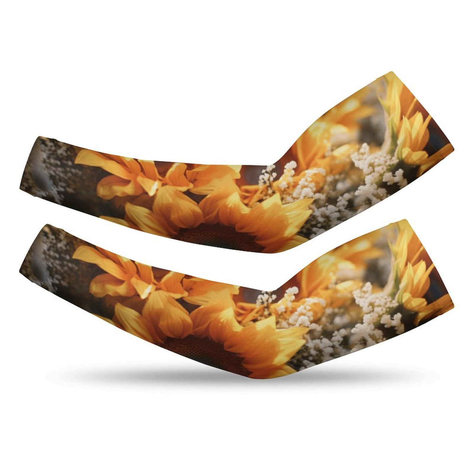 Sunflower Gardening Sleeves Farm Sun Protection Arm Cooling Sleeves ...