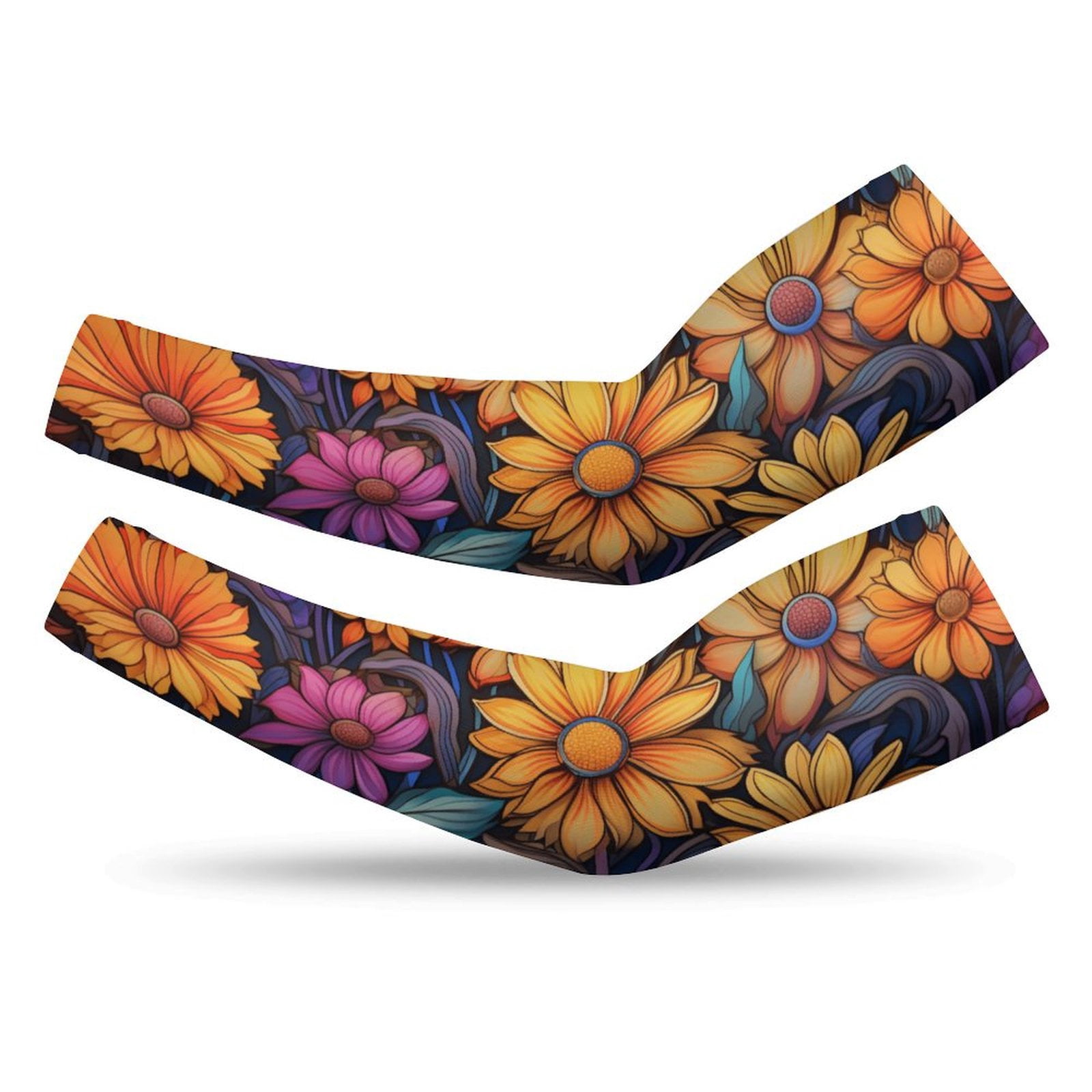 Sunflower Gardening Sleeves Farm Sun Protection Arm Cooling Sleeves ...