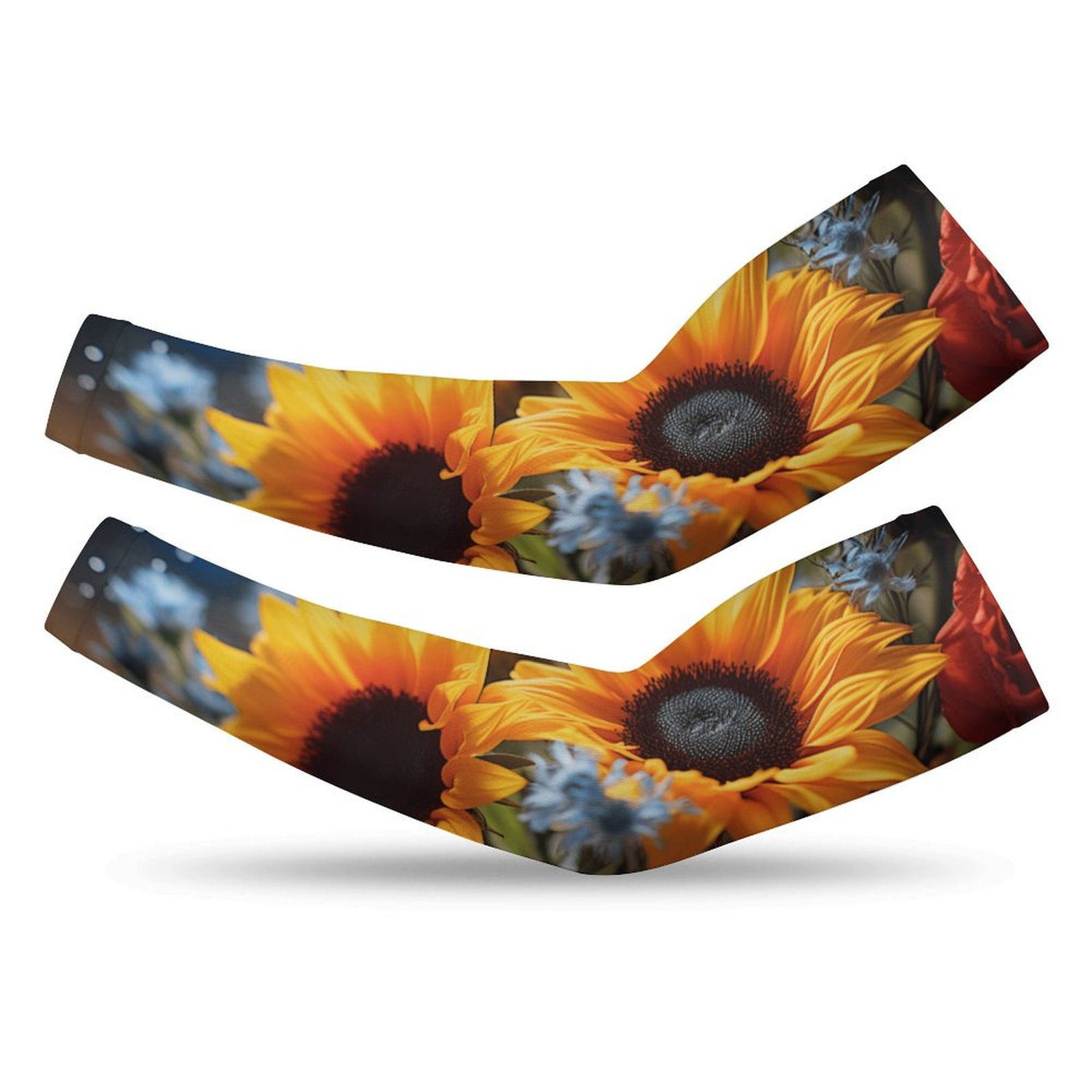 Sunflower Gardening Sleeves Farm Sun Protection Arm Cooling Sleeves ...