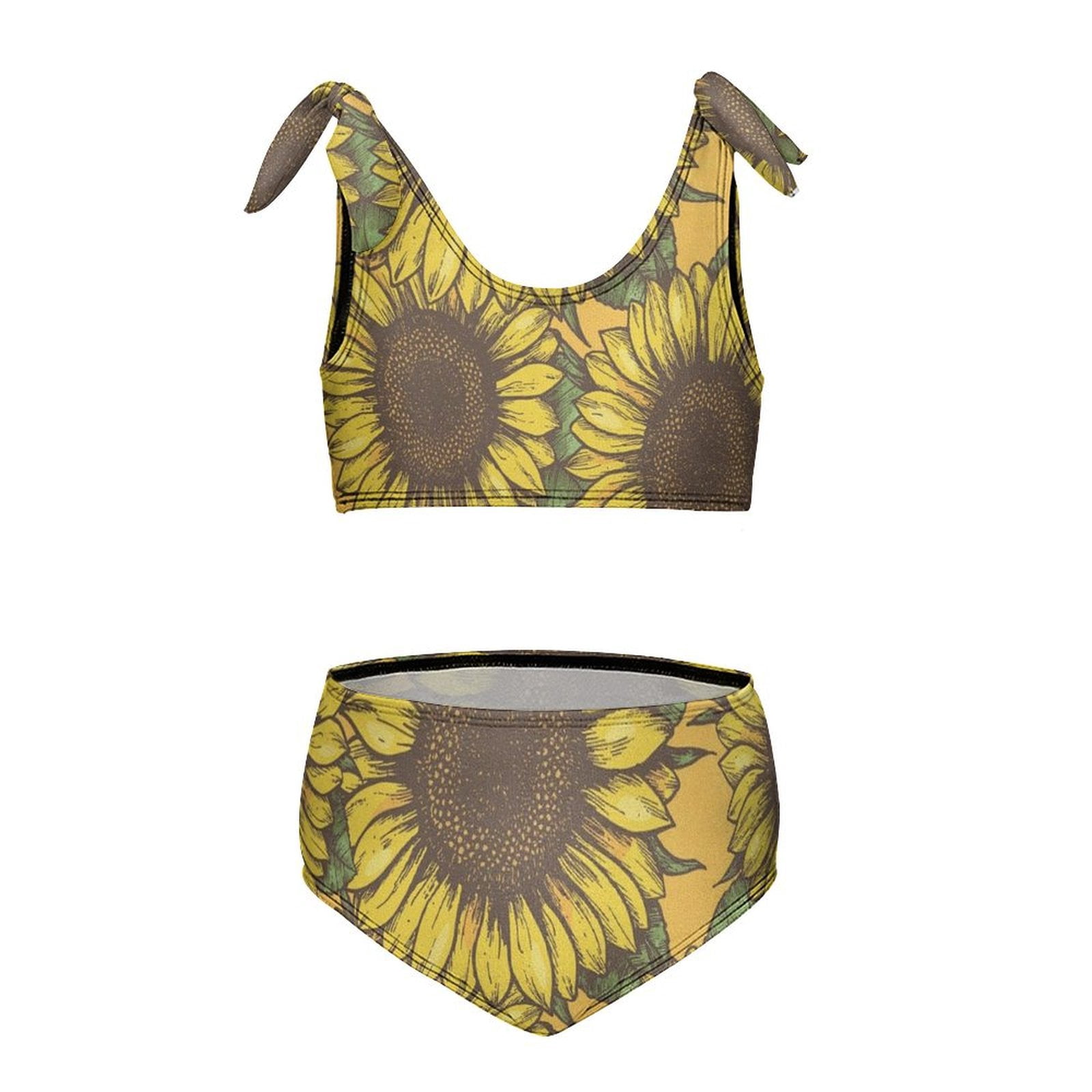 Sunflower Girl's 2 Piece Bikini Set Beach Sport Swimsuit Swimwear 11 ...