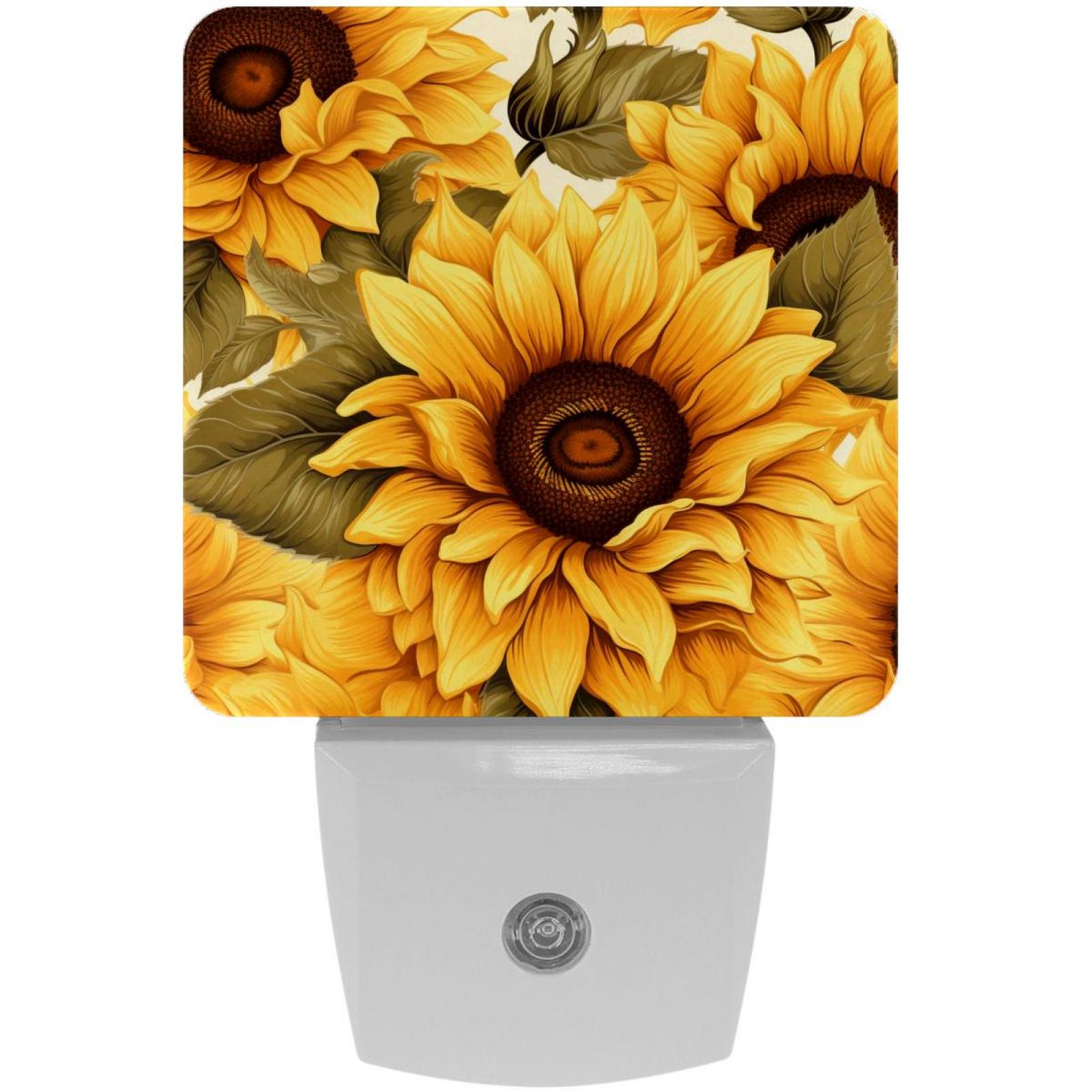 Sunflower LED Square Night Light - Compact and Energy Efficient ...