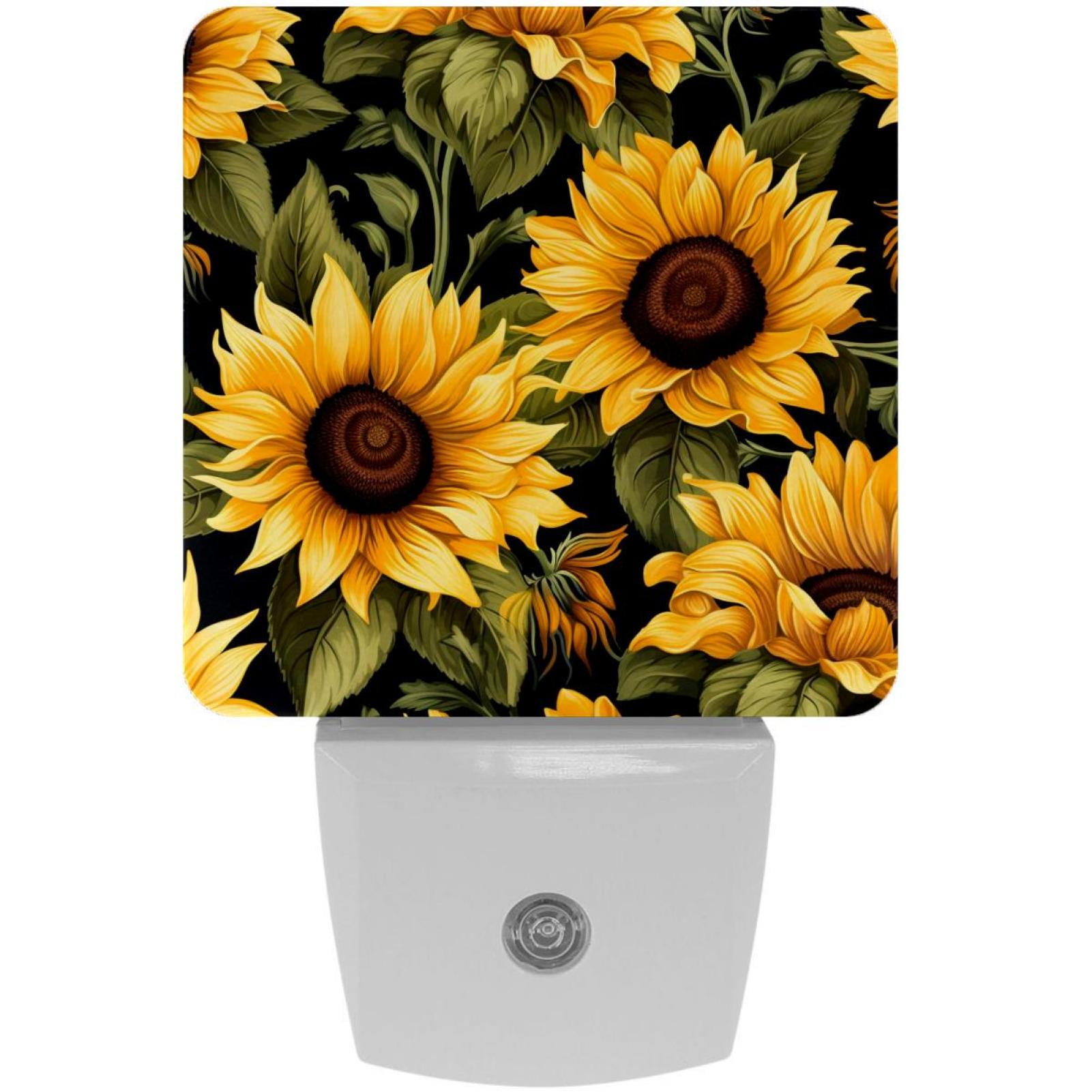 Sunflower LED Square Night Lights - Energy Efficient and Sleek Design ...