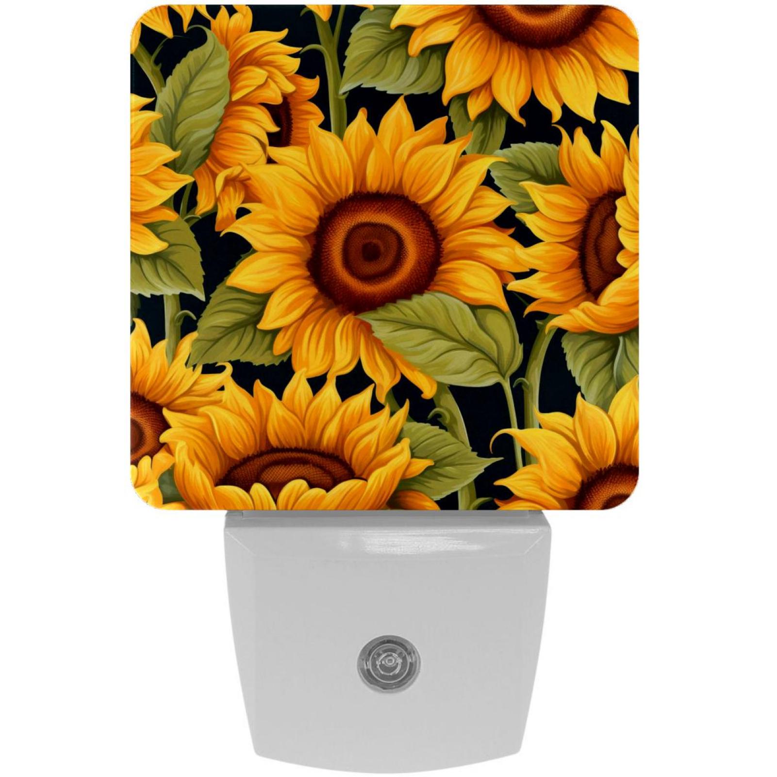 Sunflower LED Square Night Lights: Energy-Efficient and Stylish ...