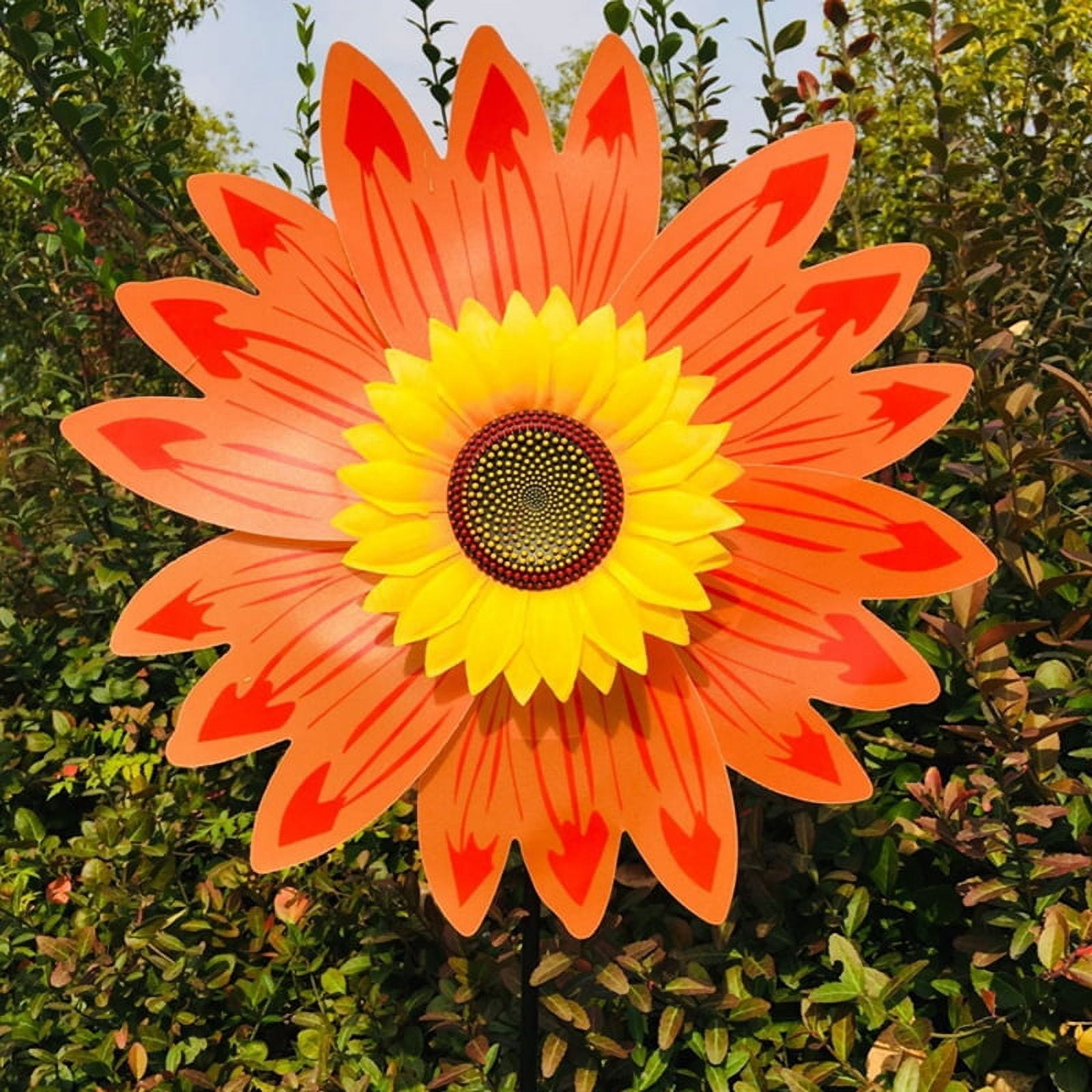 Sunflower Lawn Pinwheels Wind Spinners Large Windmill Pinwheel for ...