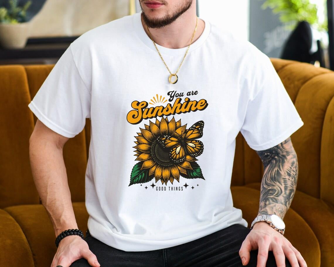 Sunflower Magik Joy Loyalty Spiritual Bloom T-shirt, for men & women ...