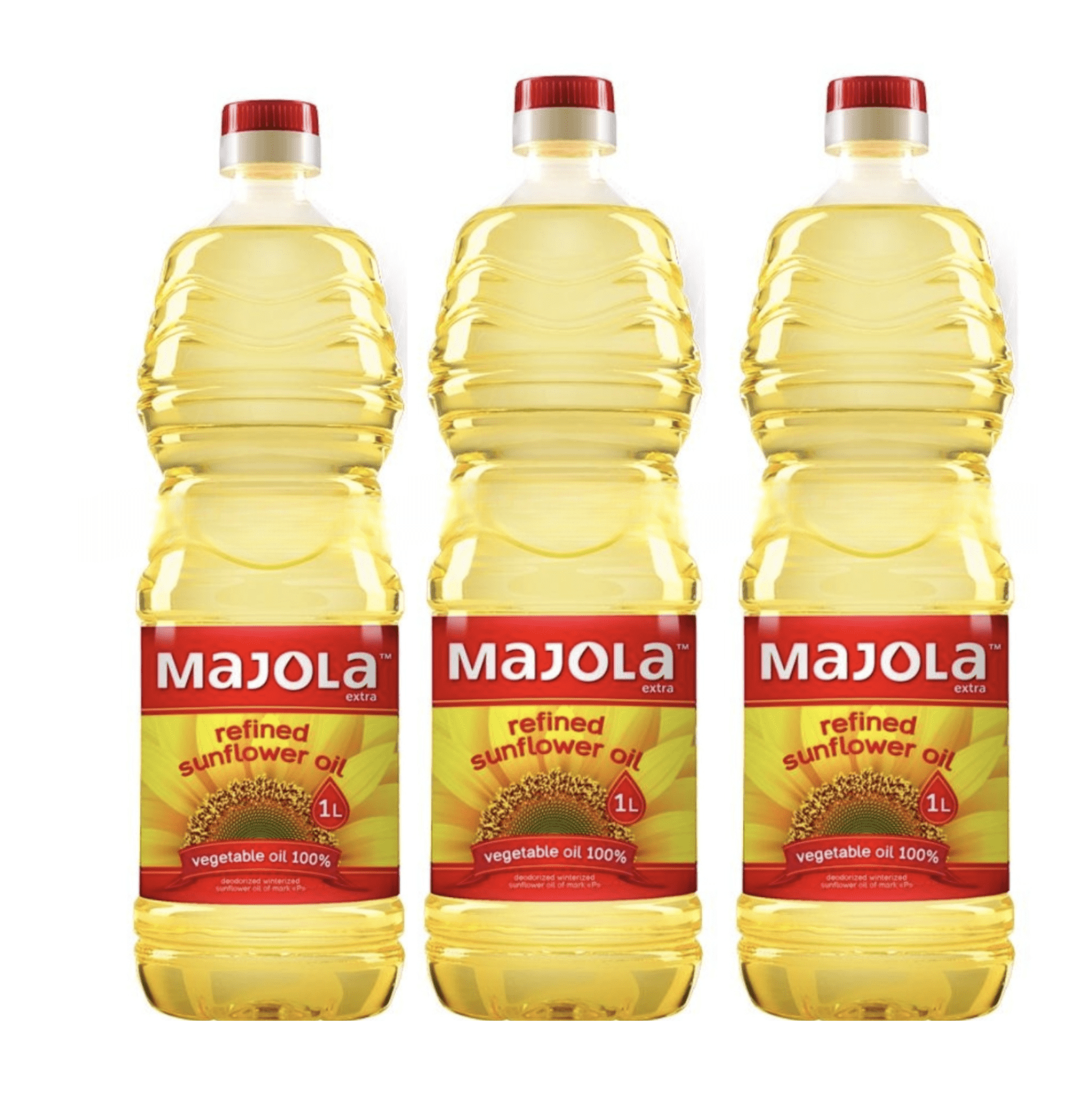 MAJOLA Sunflower Oil - Ukraine's Finest, 100% Pure, Non-GMO, Vitamin E ...
