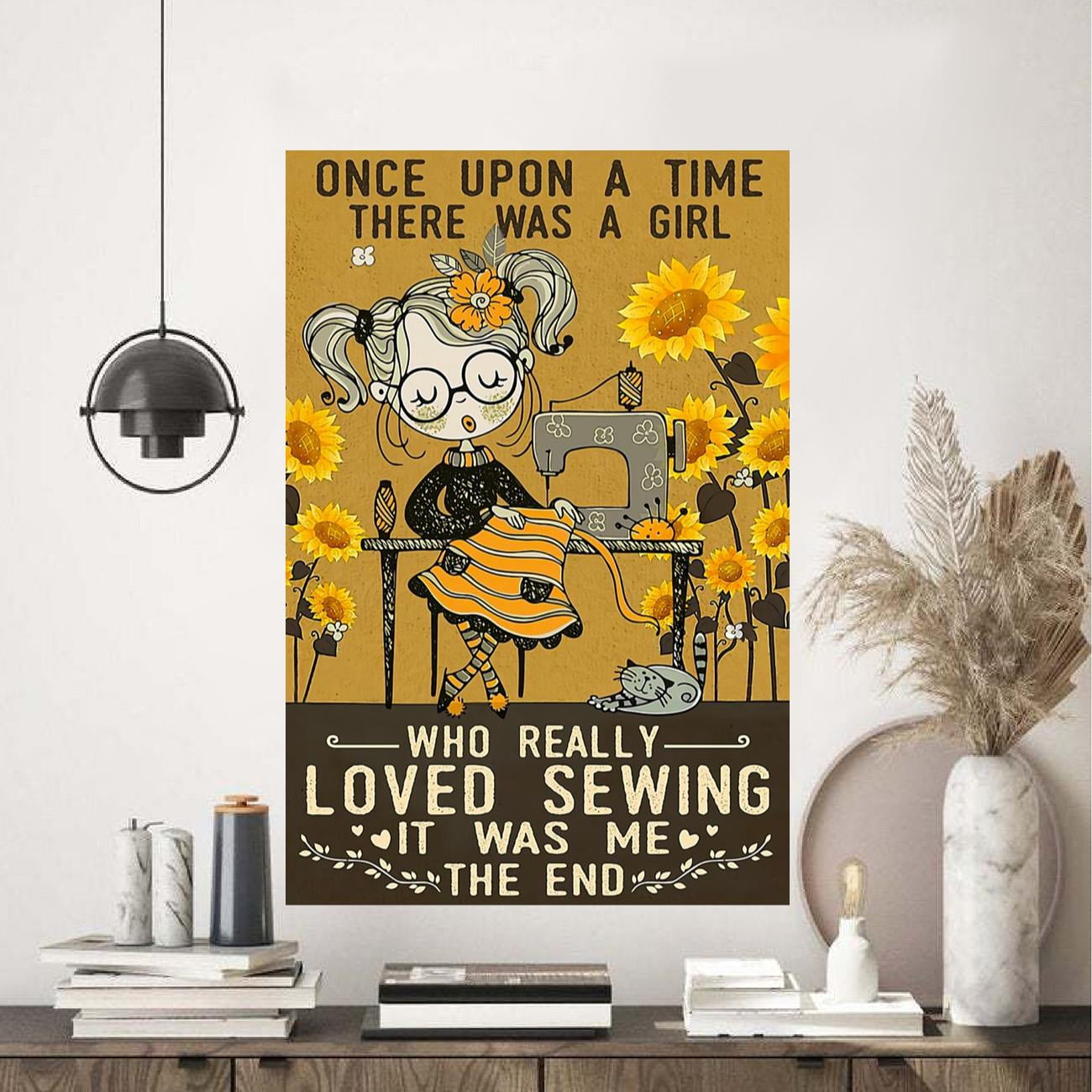 Sunflower Once Upon A Time There Was A Girl Who Really Loved Sewing ...