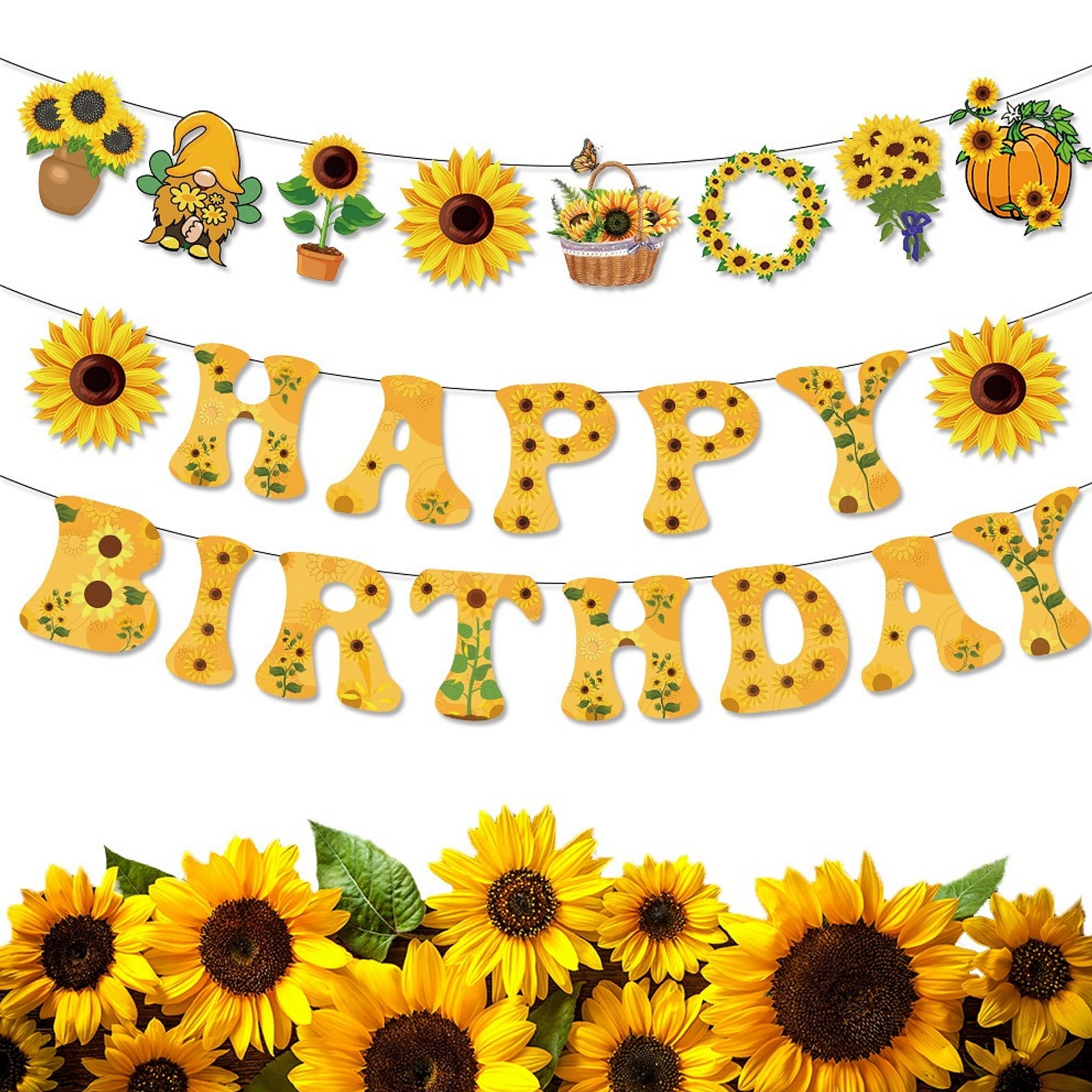 Sunflower Happy Birthday