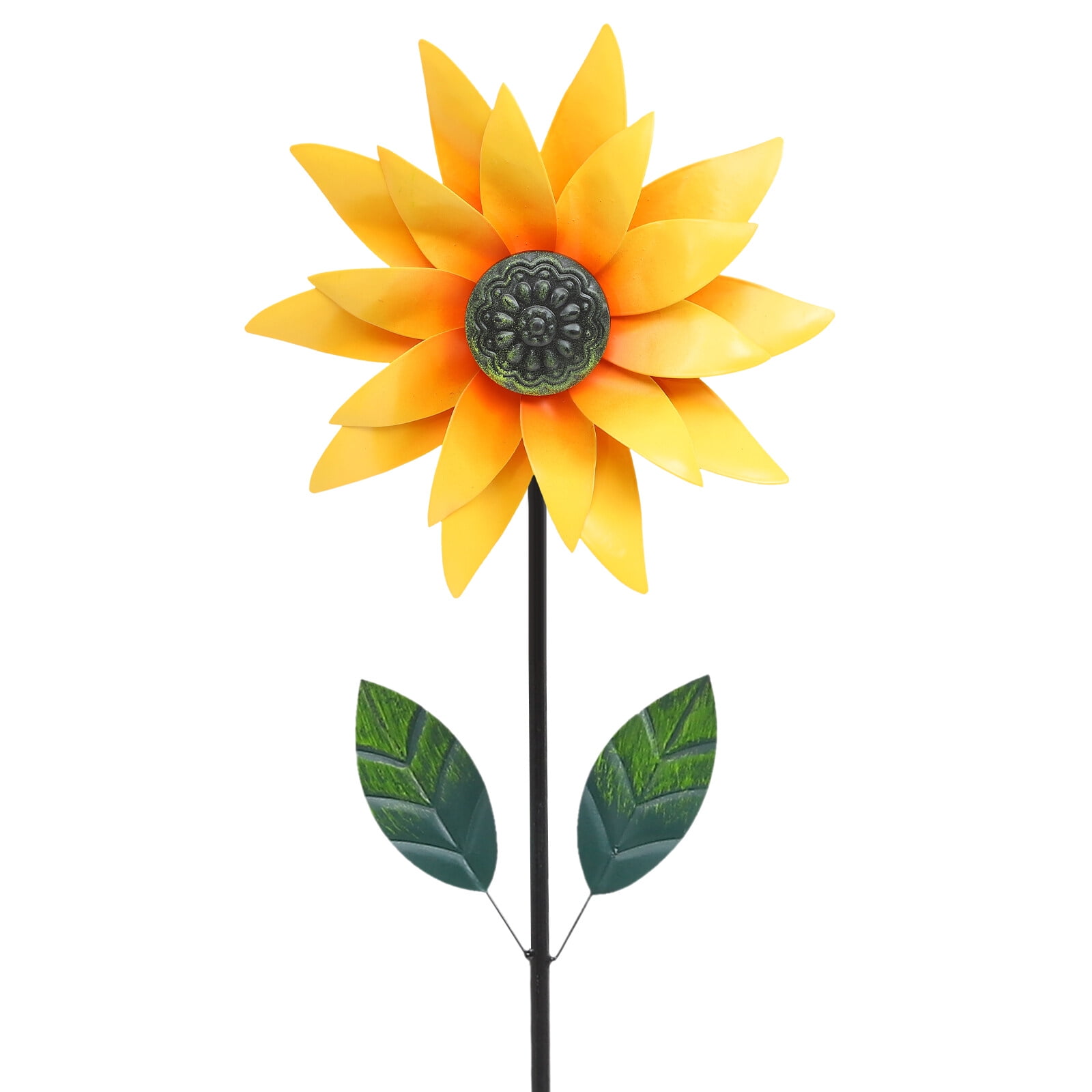 Sunflower Pinwheel for Garden Colored Pinwheel Decoration Colored Large ...