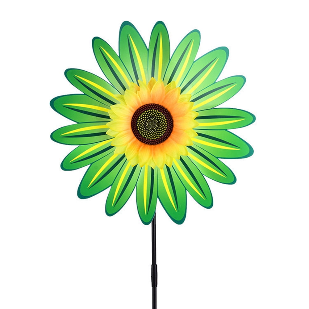 Sunflower Pinwheels Pinwheels Wind Pinwheel, Flower Wind Spinners ...