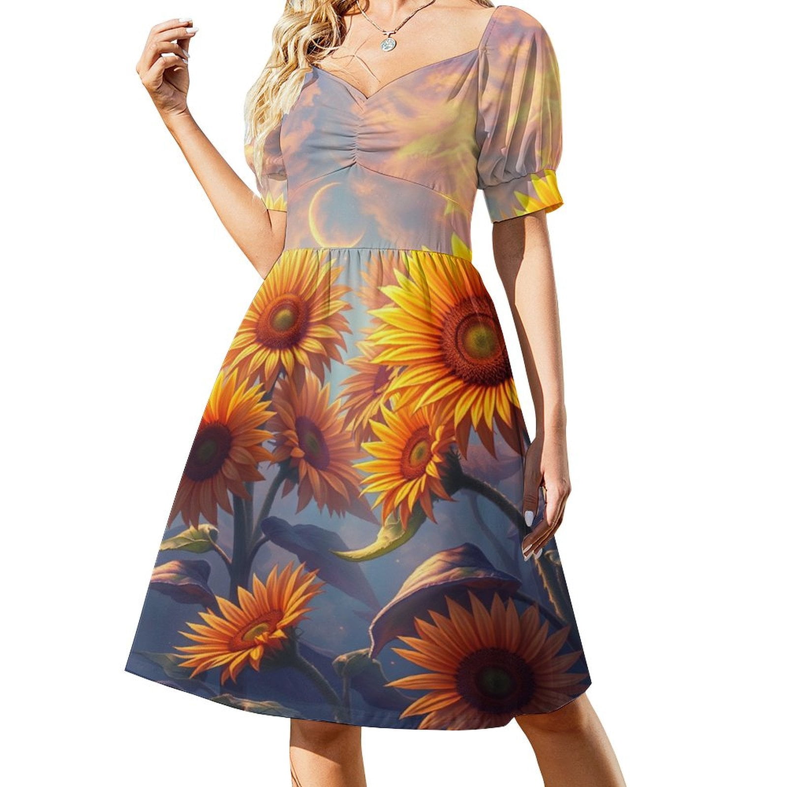 Sunflower Ress Women Elegant Luxury Women's Clothing Summer 2025 ...