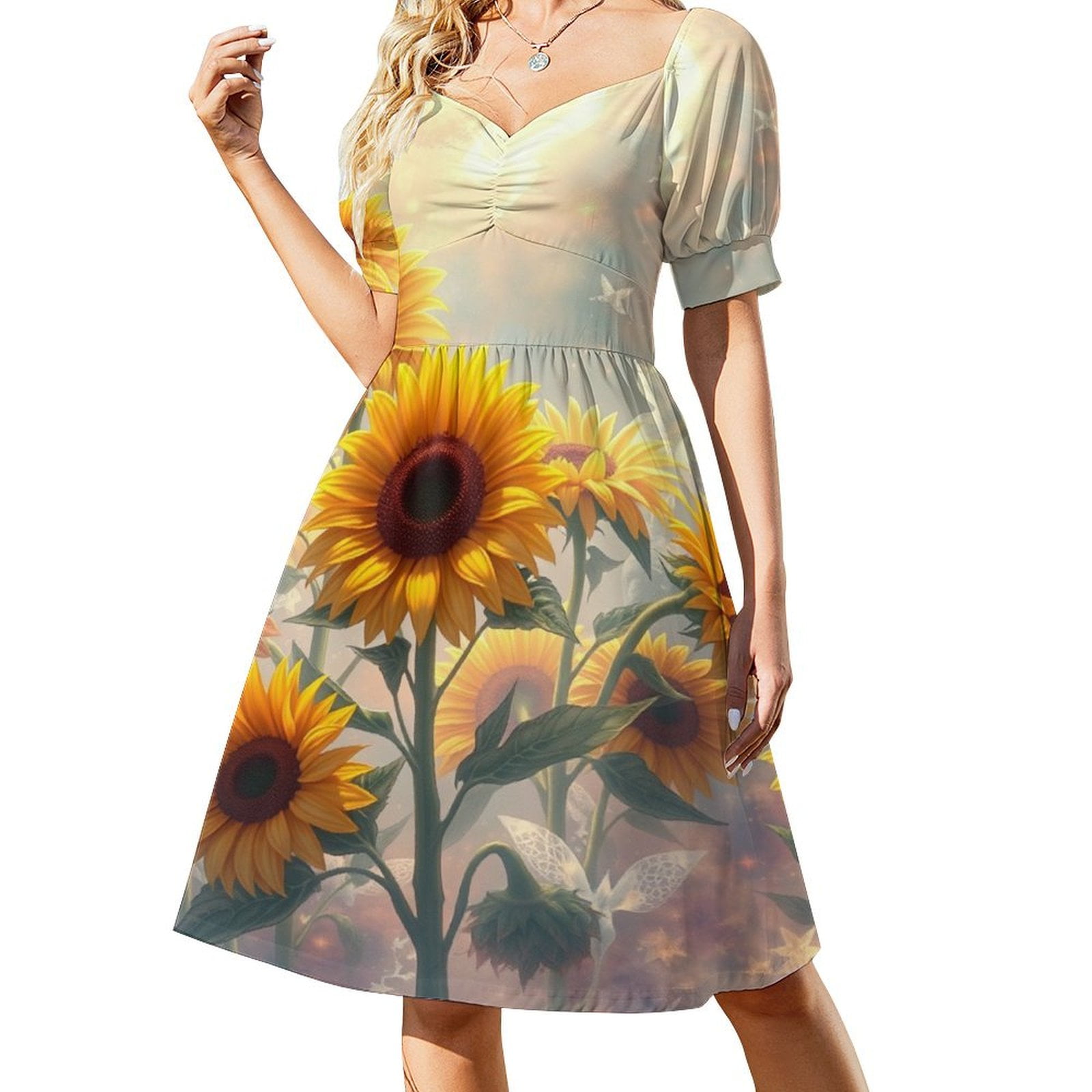 Sunflower Ress Women Elegant Luxury Women's Clothing Summer 2025 ...