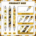 Sunflower Retractable Ballpoint Pens 30 Pack 3 Styles Black Ink ...