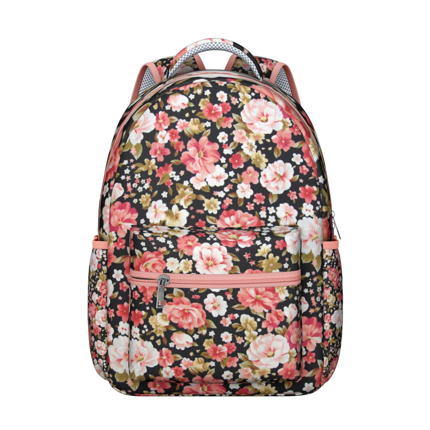 "Sunflower Rolling Backpack for Women - Travel Flowers Print Carry On ...