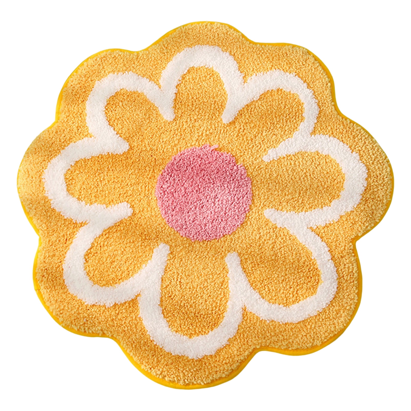Sunflower Rug for Kitchen Bathroom Bedroom Living Room - Hand Woven ...