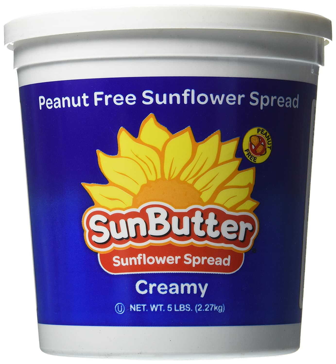 Sunflower Seed Sunbutter Creamy Spread, 5 Pound -- 6 per case ...
