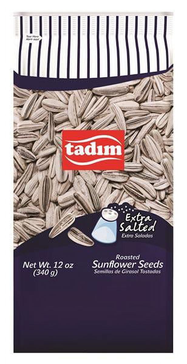 Sunflower Seeds Extra Salt (Tadim) 12 oz (340g) Blue Bag - Walmart.com