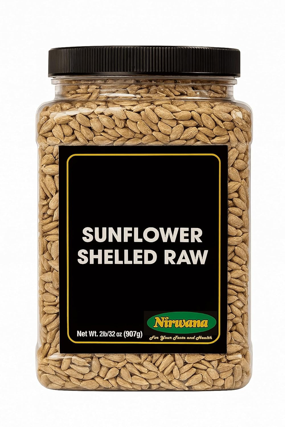 Sunflower Seeds Shelled Raw –Jar – Pantry Staple for Snacking and ...
