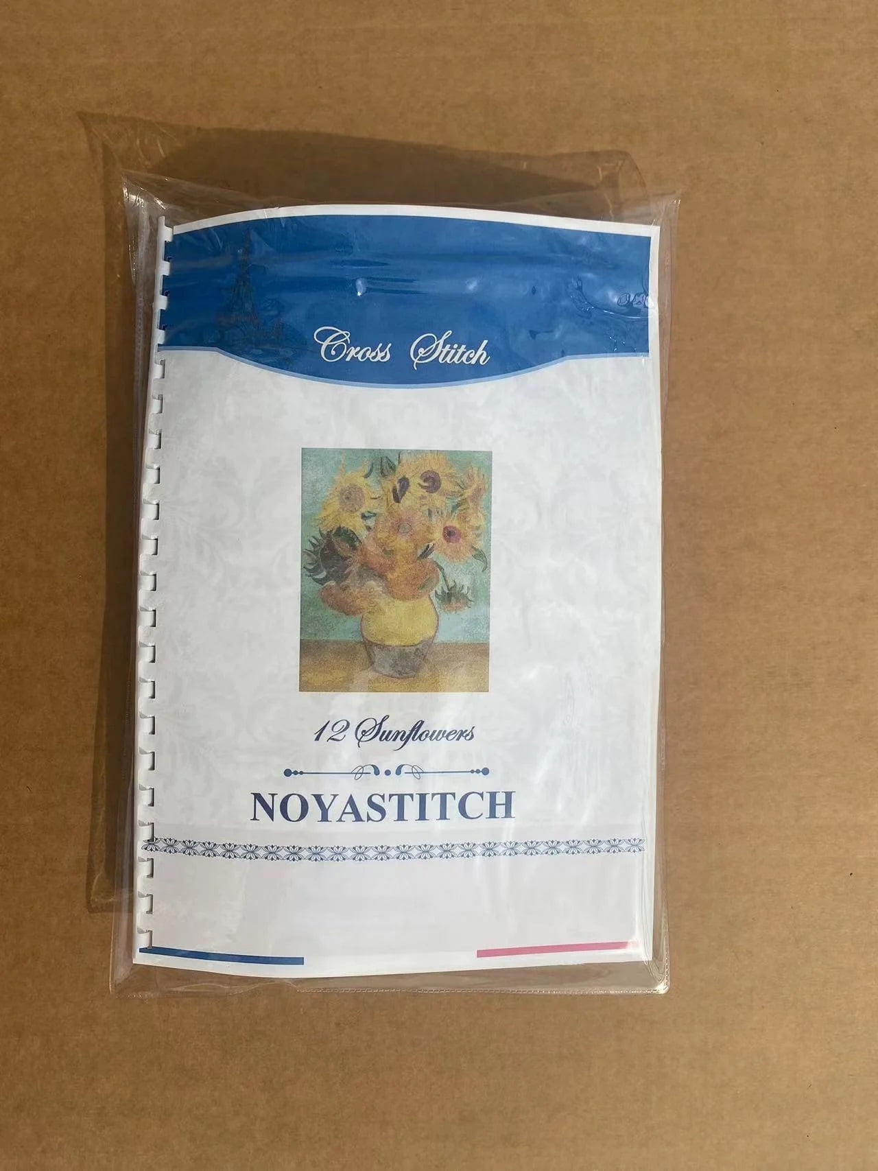 Sunflower Series , 12 Sunflowers of Vincent Van Gogh Cotton Counted ...