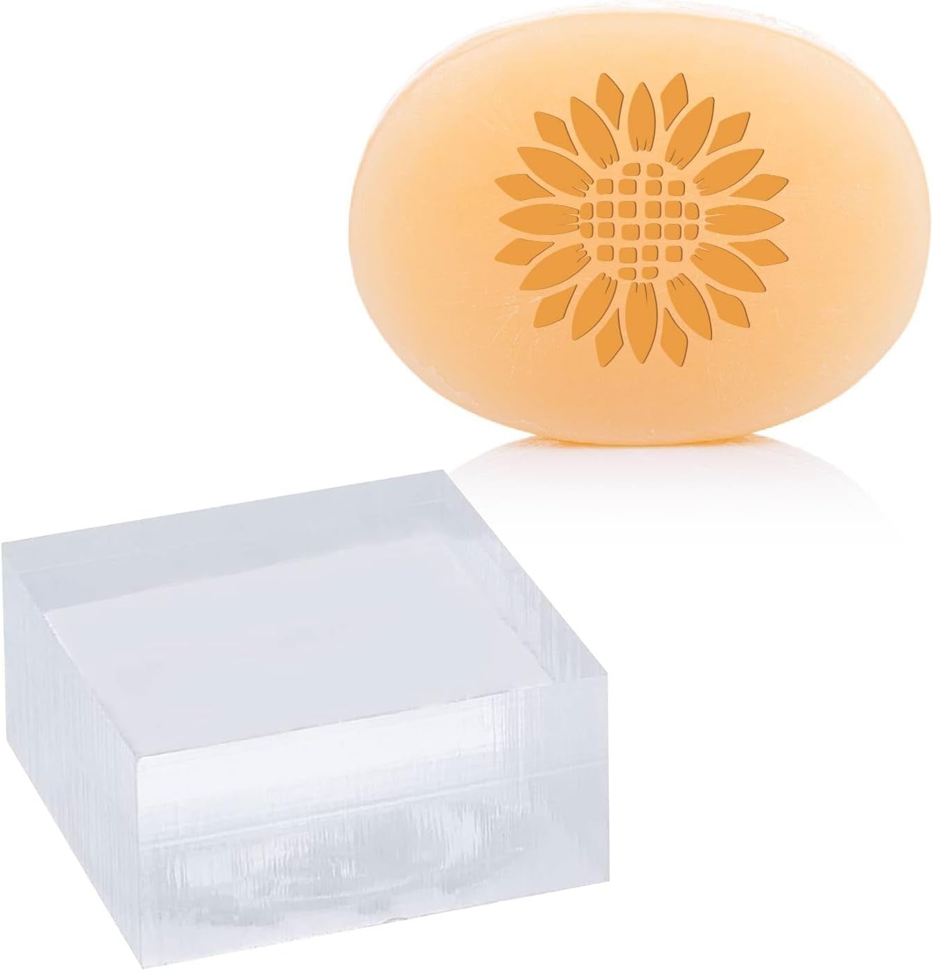 Sunflower Soap Stamps Clear Acrylic Stamp Embossing DIY Flower Chapter ...