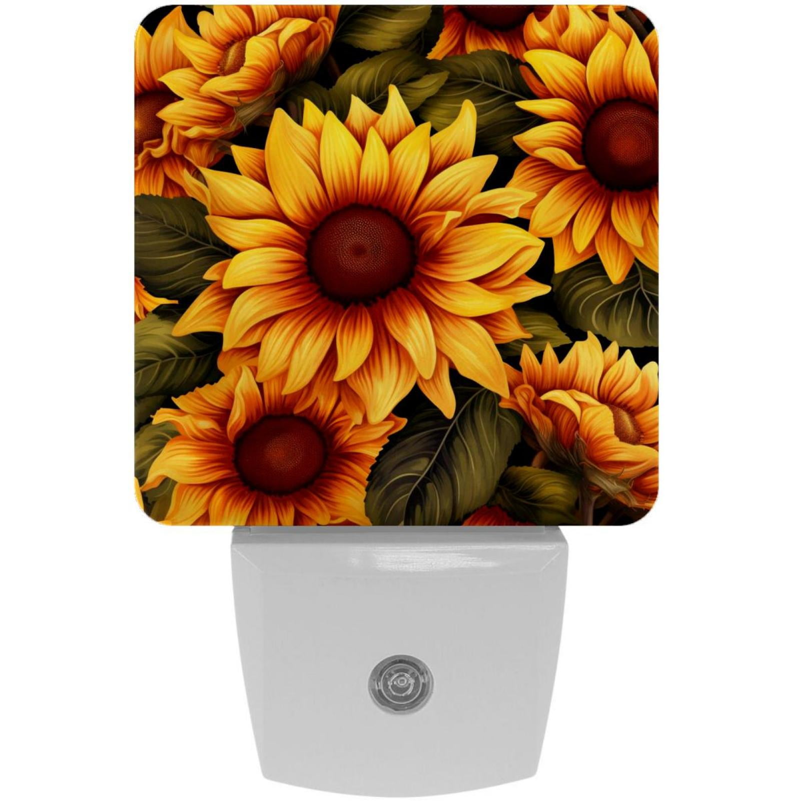 Sunflower Square LED Night Lights - Small, Portable Lighting for Any ...