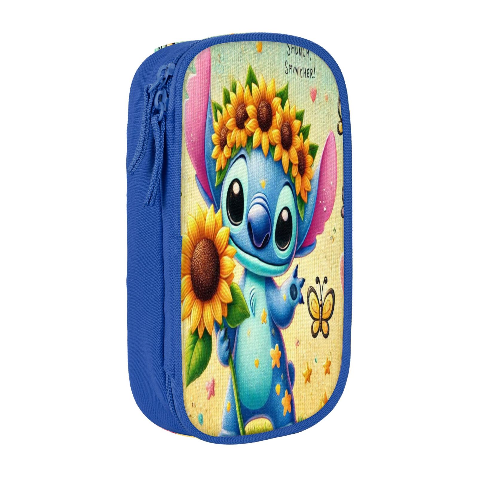 Sunflower Stitch Pencil Case,Pencil Pouch,Big Pencil Bag Pouch Box ...