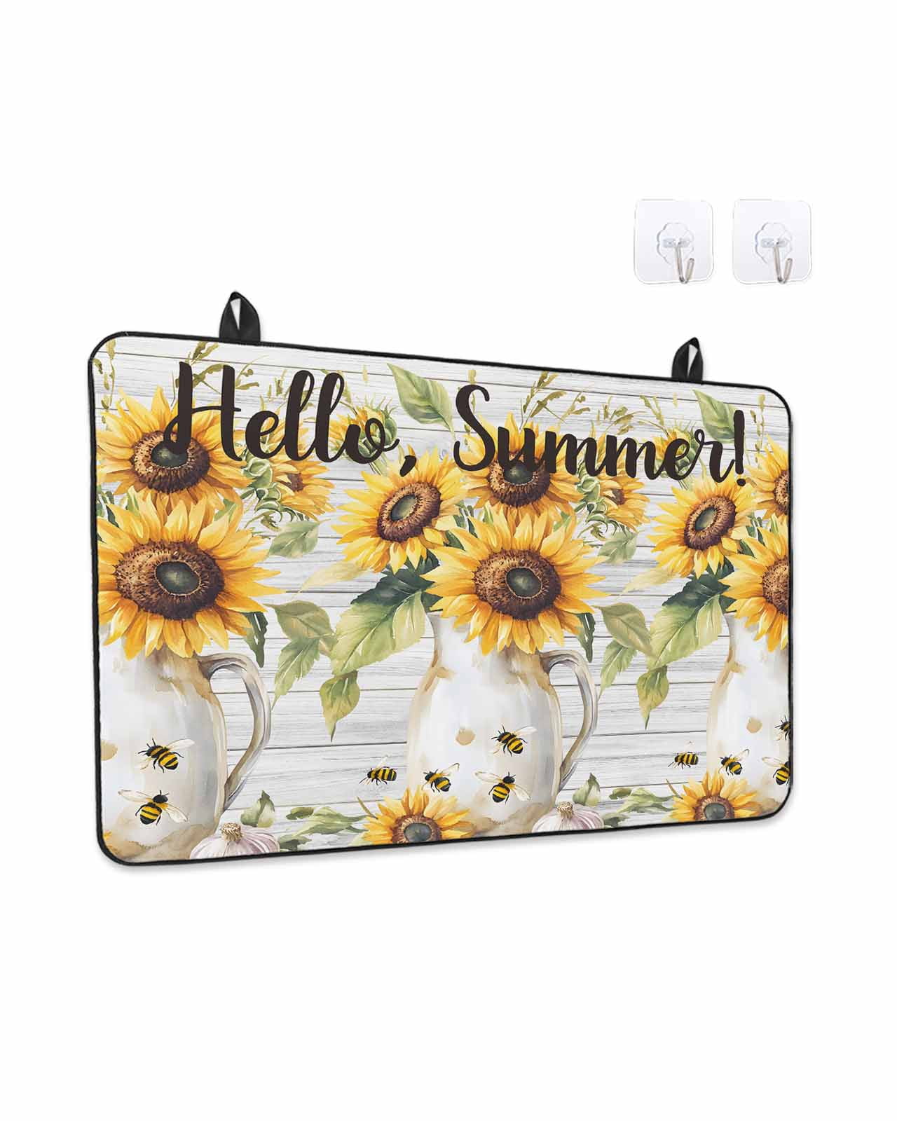 Sunflower Stove Top Covers for Electric Stove, Kitchen Glass Ceramic ...