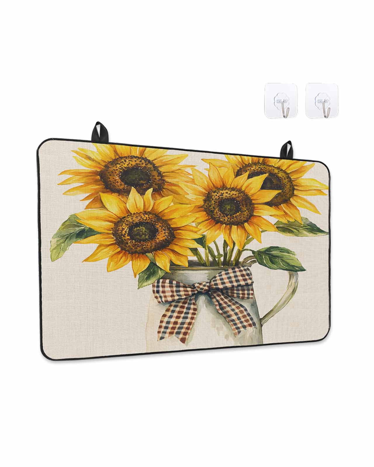 Sunflower Stove Top Covers for Electric Stove, Kitchen Glass Ceramic ...