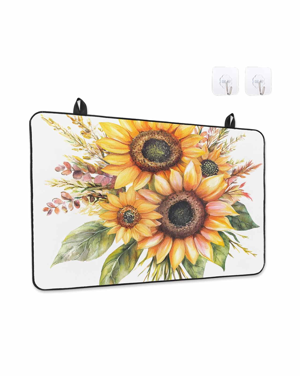 Sunflower Stove Top Covers for Electric Stove, Kitchen Glass Ceramic ...