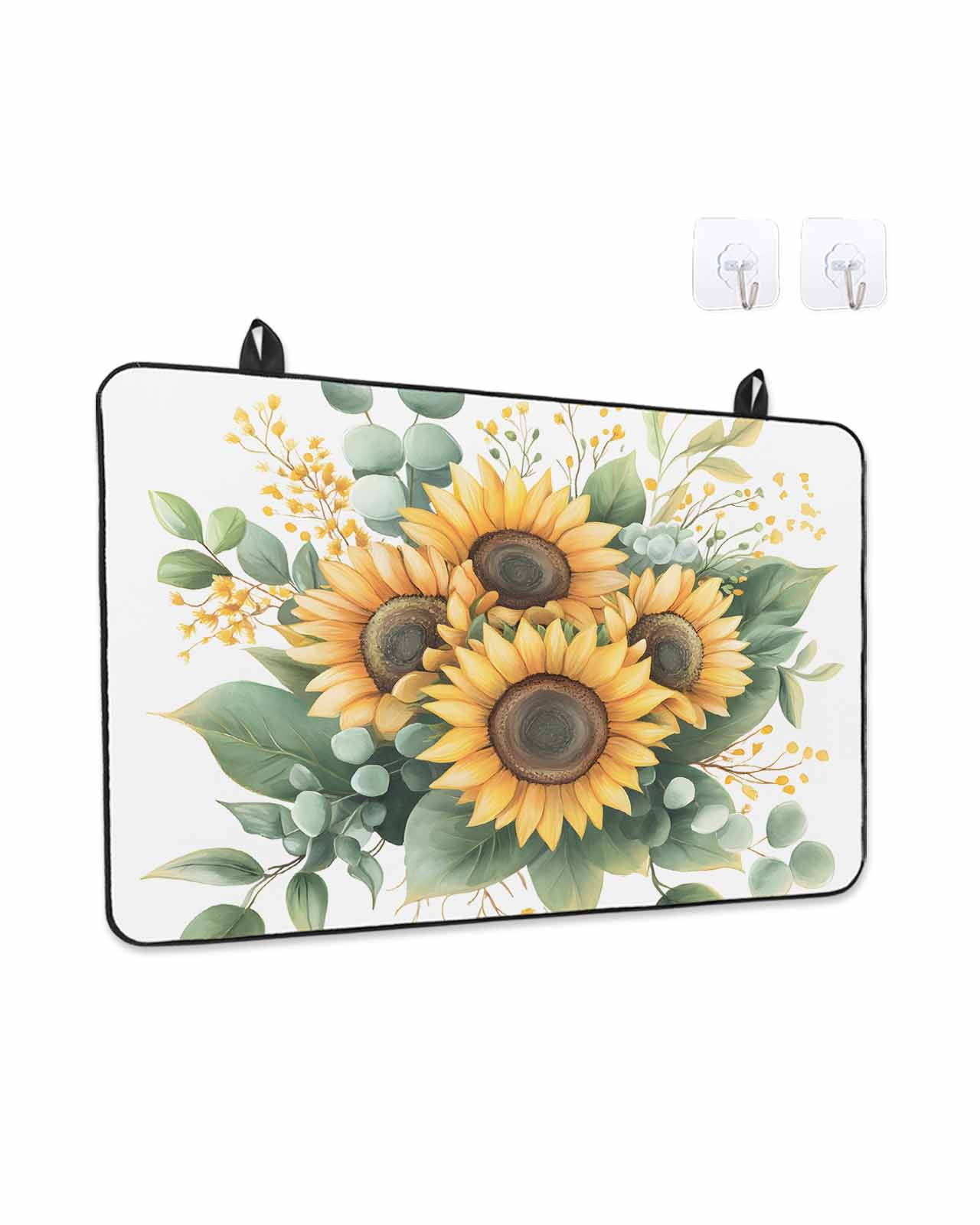 Sunflower Stove Top Covers for Electric Stove, Kitchen Glass Ceramic ...