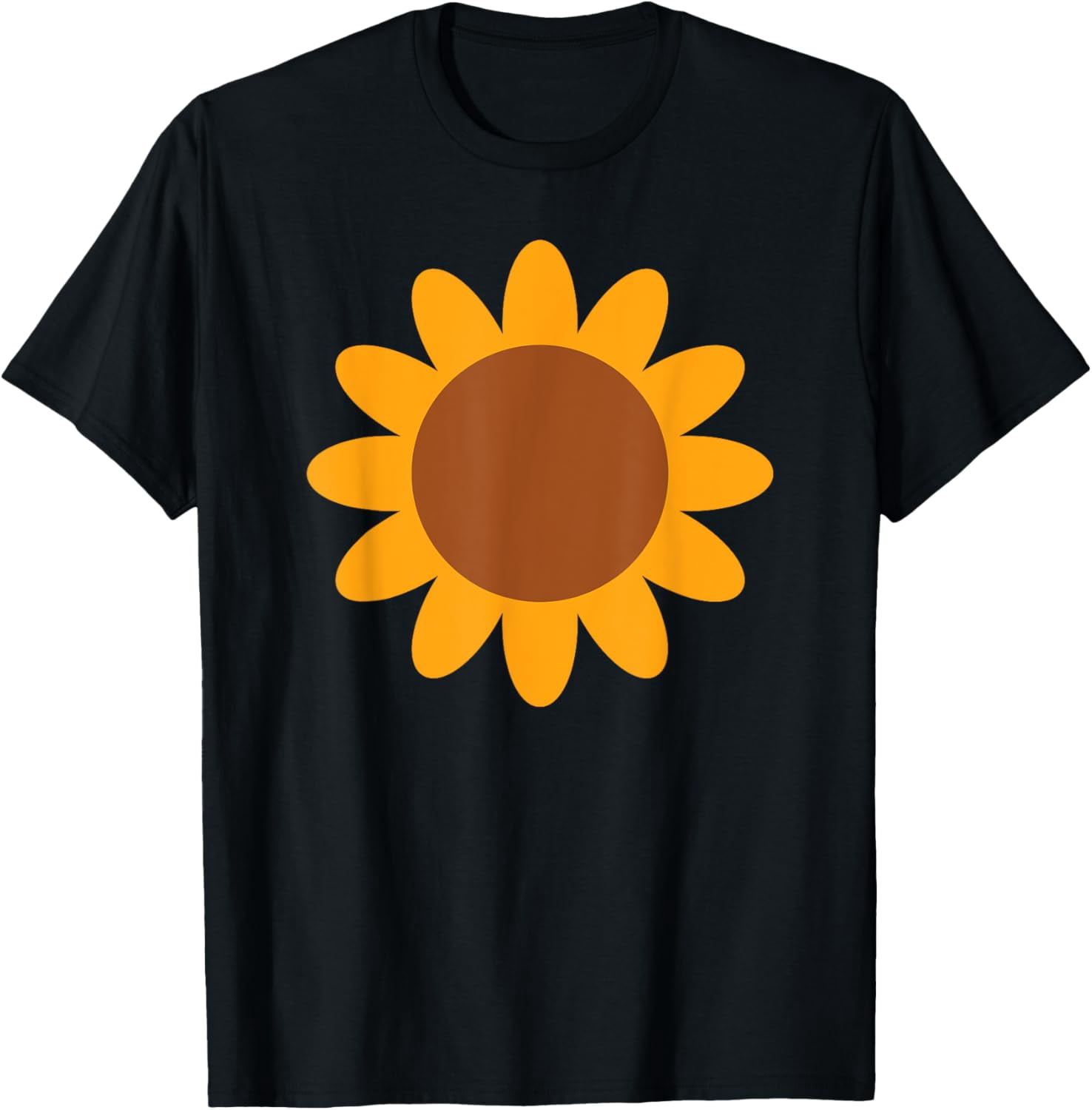 Sunflower T-Shirt men and women can wear, black, white, gifts - Walmart.com