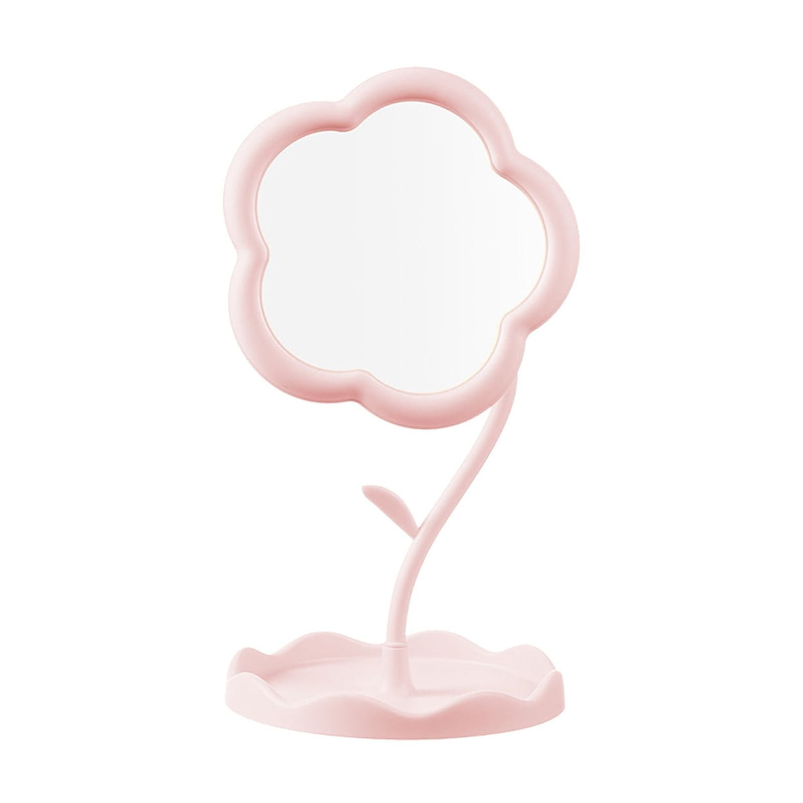 Sunflower Table Mirror with Stand - Makeup Mirror for Desk - Storage ...