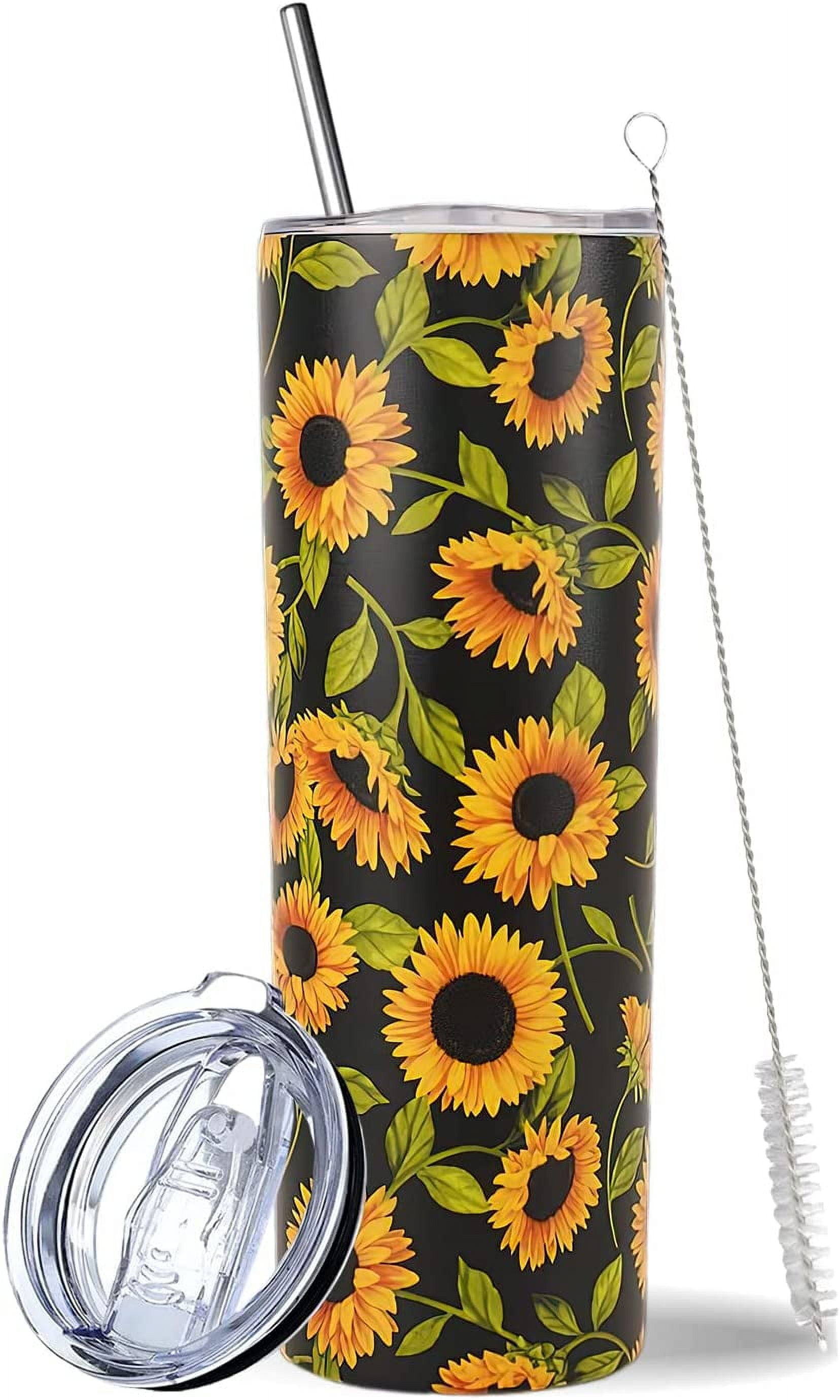 Sunflower Tumbler-sunflower Gifts for Women-birthday Gifts for Women ...