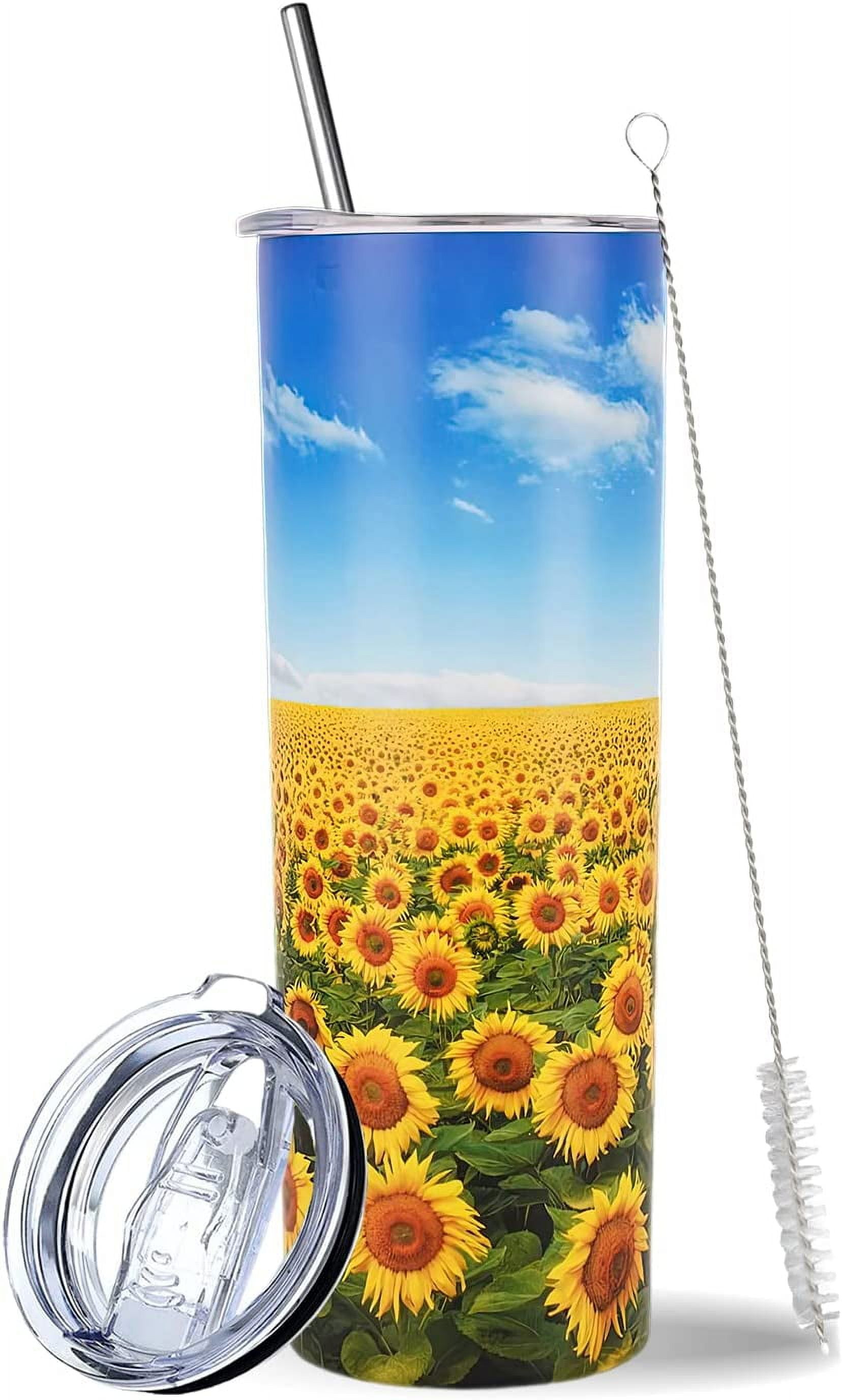Sunflower Tumbler-sunflower Gifts for Women-birthday Gifts for Women ...