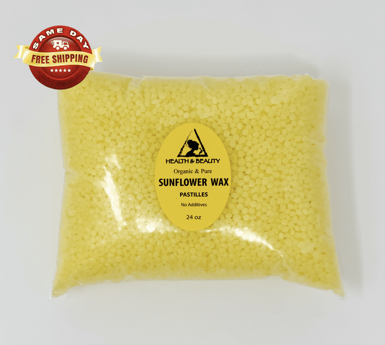 Sunflower Wax Organic Vegan 100% Pure Pastilles Beads 24 oz - Walmart.com