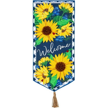 43in Large Happy Birthday Lawn Flag Ganz Garden Accents House Flag (28 ...