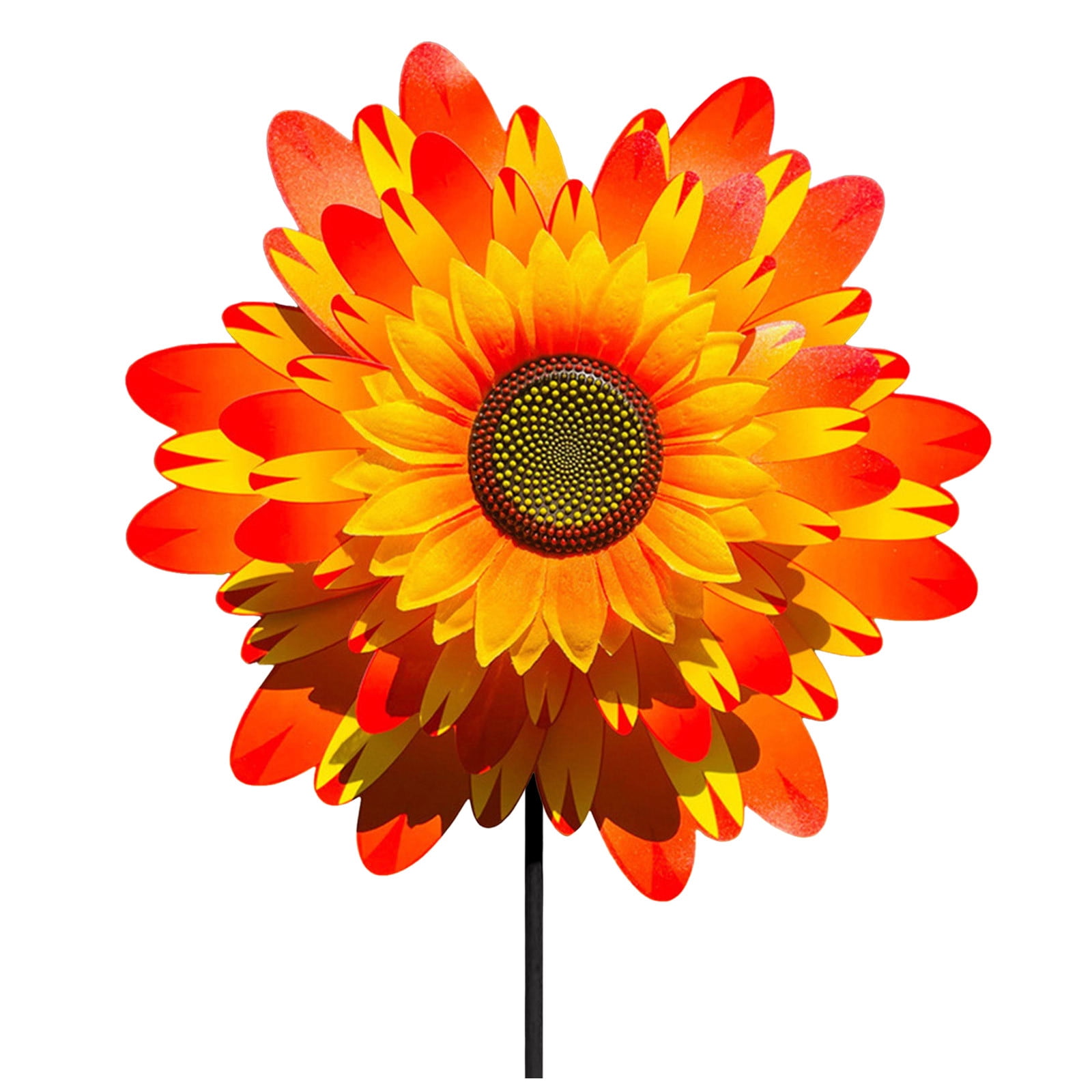 Sunflower Wind Spinner Outdoor, Garden Windmills and Spinners for Yard ...