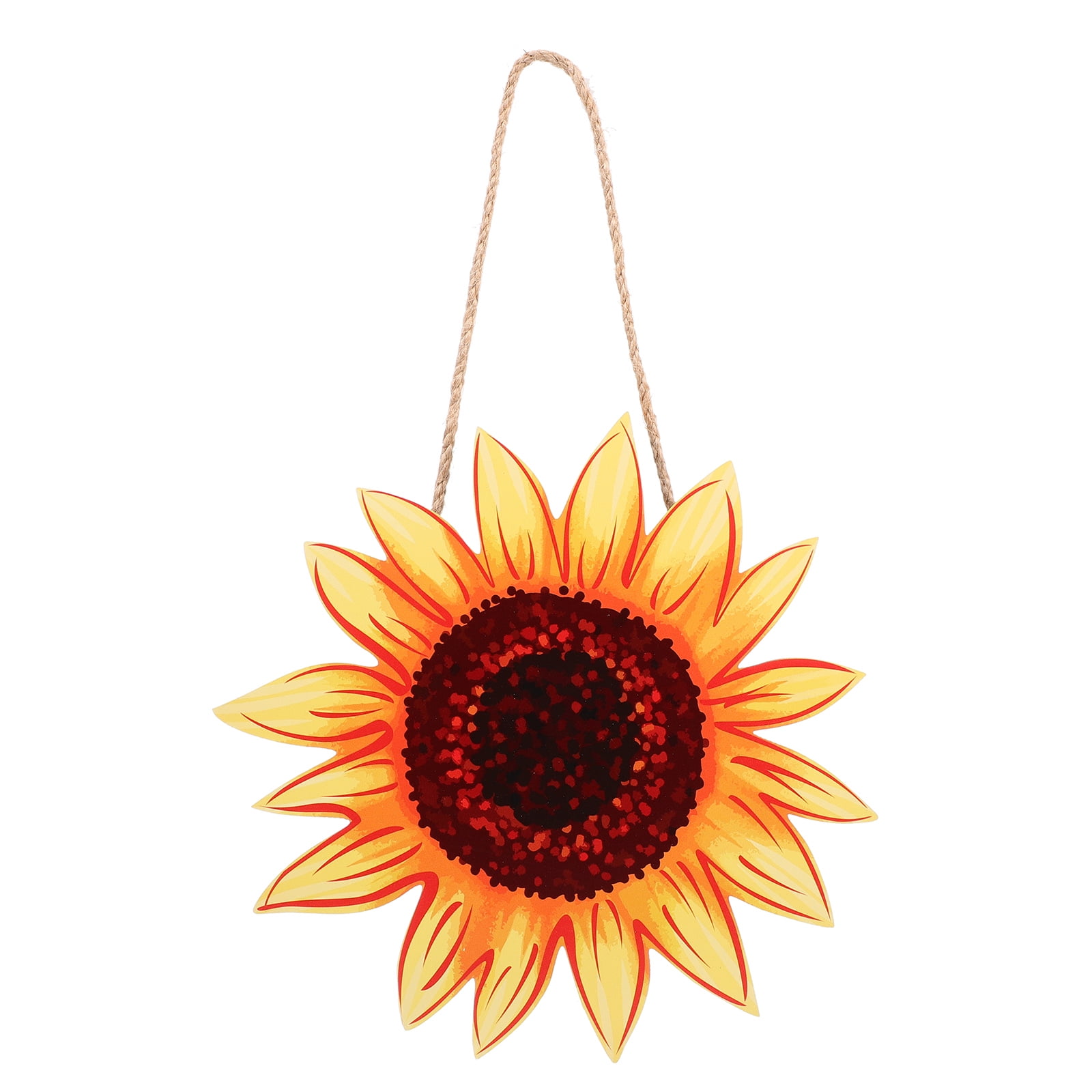 Sunflower Wooden Hanging Sign Rustic Farmhouse Plaque Decor for Front ...