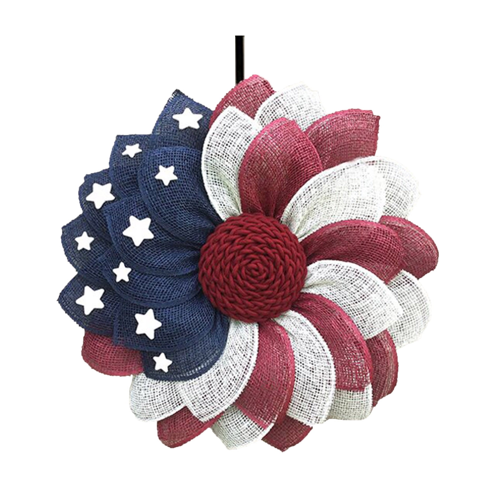 【Sunflower Wreath Garland】July 4th Decorations 2025 Artificial Flowers ...