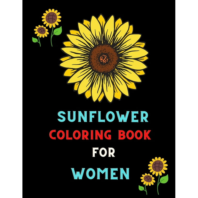 free sunflower coloring pages for kids