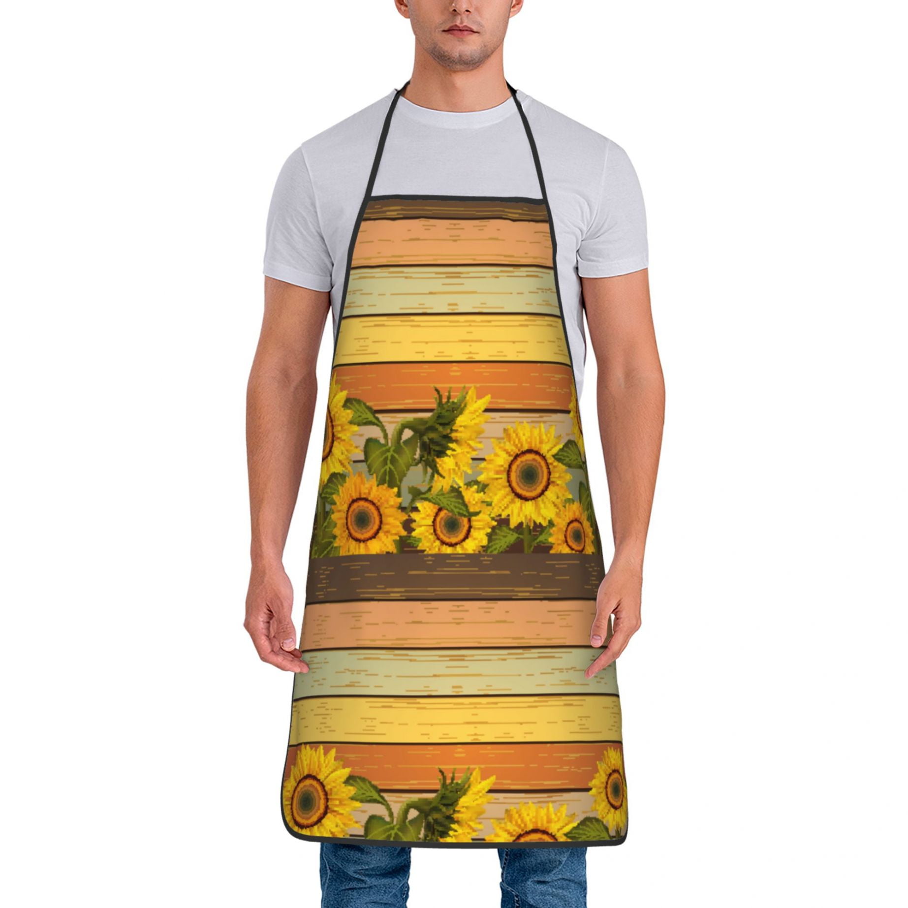 Sunflowers (3) Aprons for Women Men Waterproof Apron Kitchen Chef ...